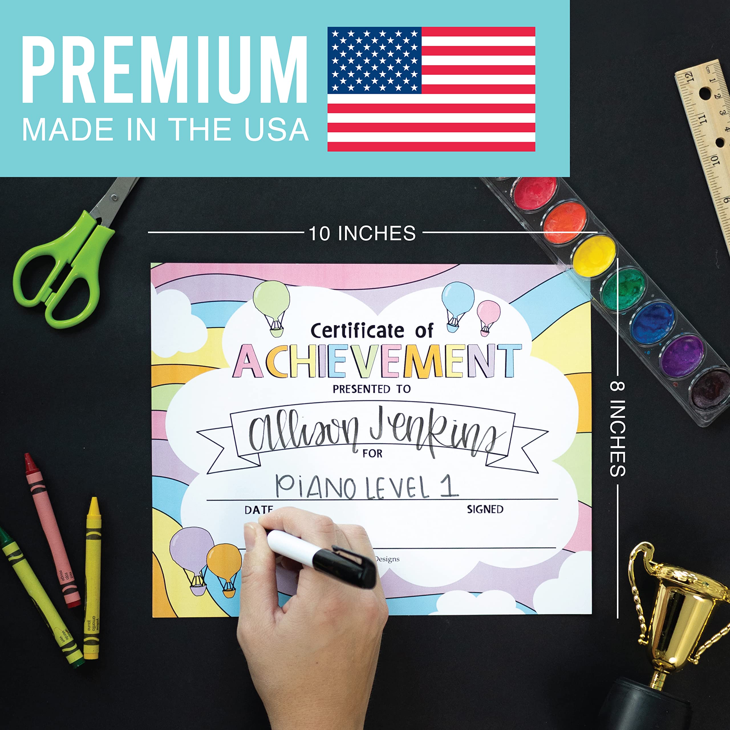 Handwriting Printable Kindergarten Certificates On Preschool