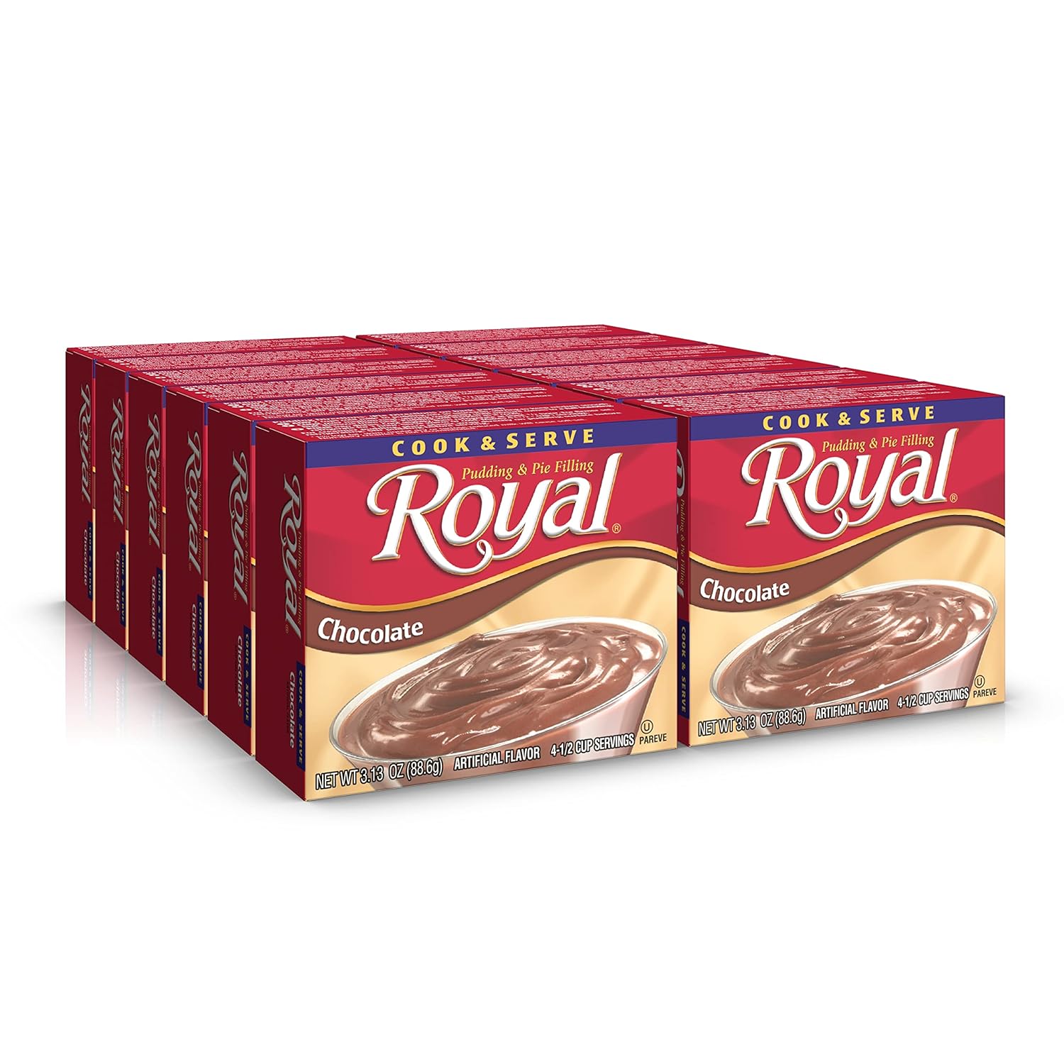 Amazon.com: Royal Cook & Serve Mezcla de postre de pudín instantáneo ...