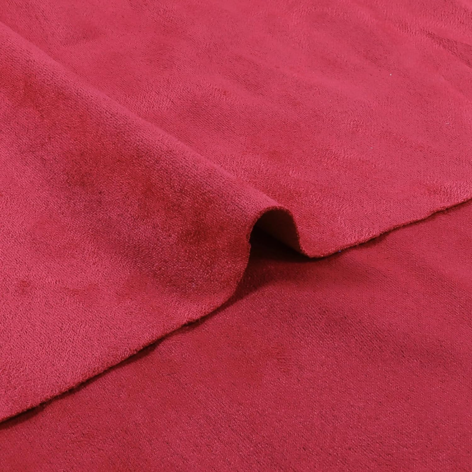 Amazon.com: Upholstery Suede Fabric Soft & Smooth Suede Cloth Double ...