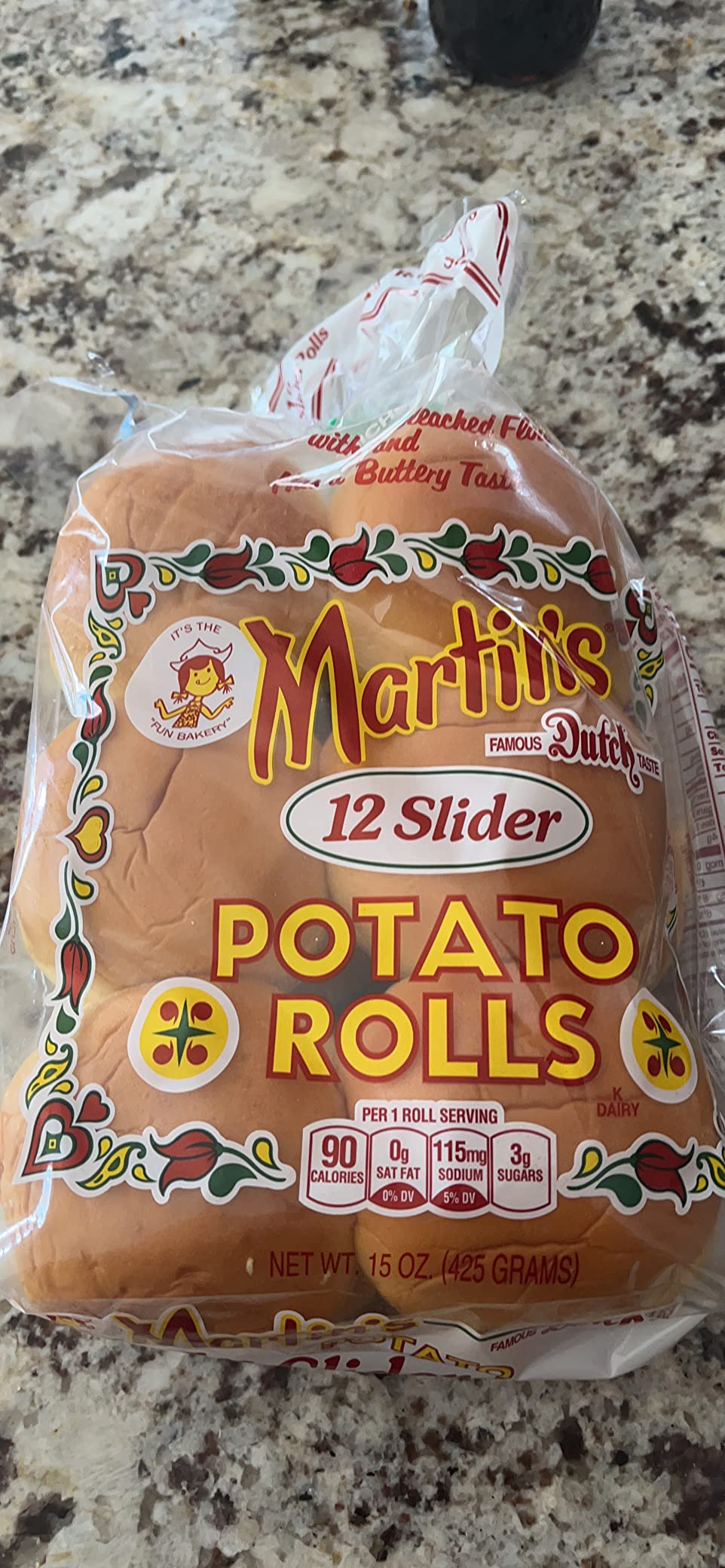 Amazon.com: Martin's Slider Potato Rolls- 12 pk 15 oz (3 bags ...