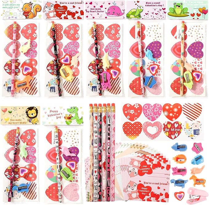 Amazon.com: Valentines Day Gifts for Kids Classroom - 28 Packs Super ...