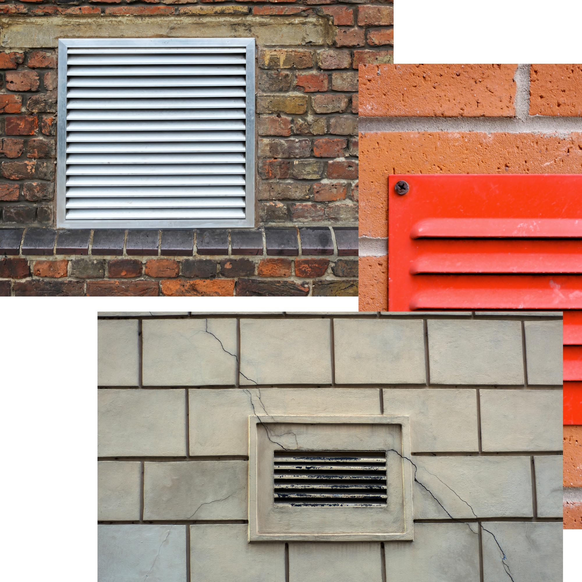 Snapklik.com : Fits 20x20 Wall Opening Anodized Aluminum Exterior Wall ...