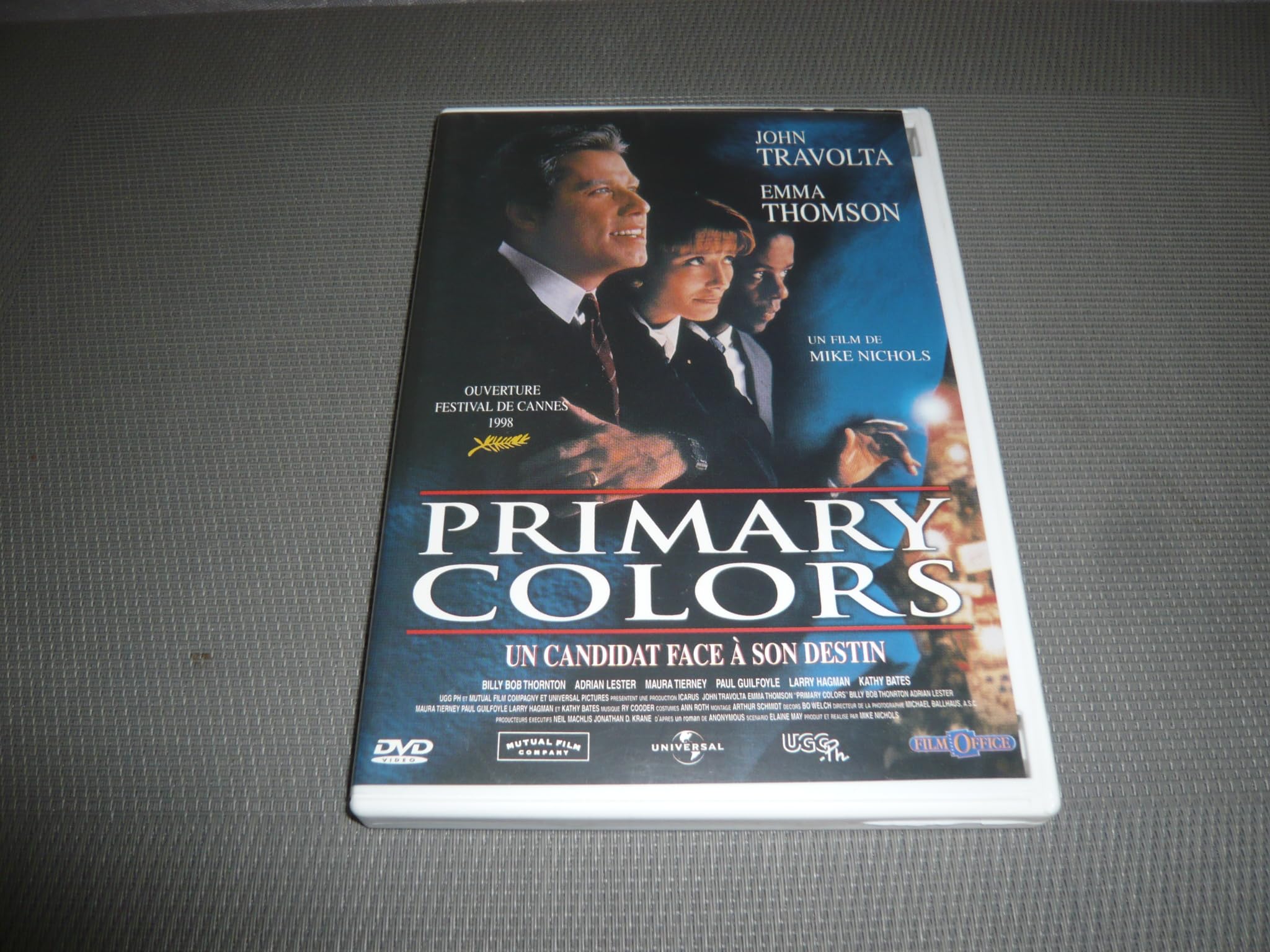 Amazon.com: Primary Colors : John Travolta, Emma Thompson, Kathy Bates ...