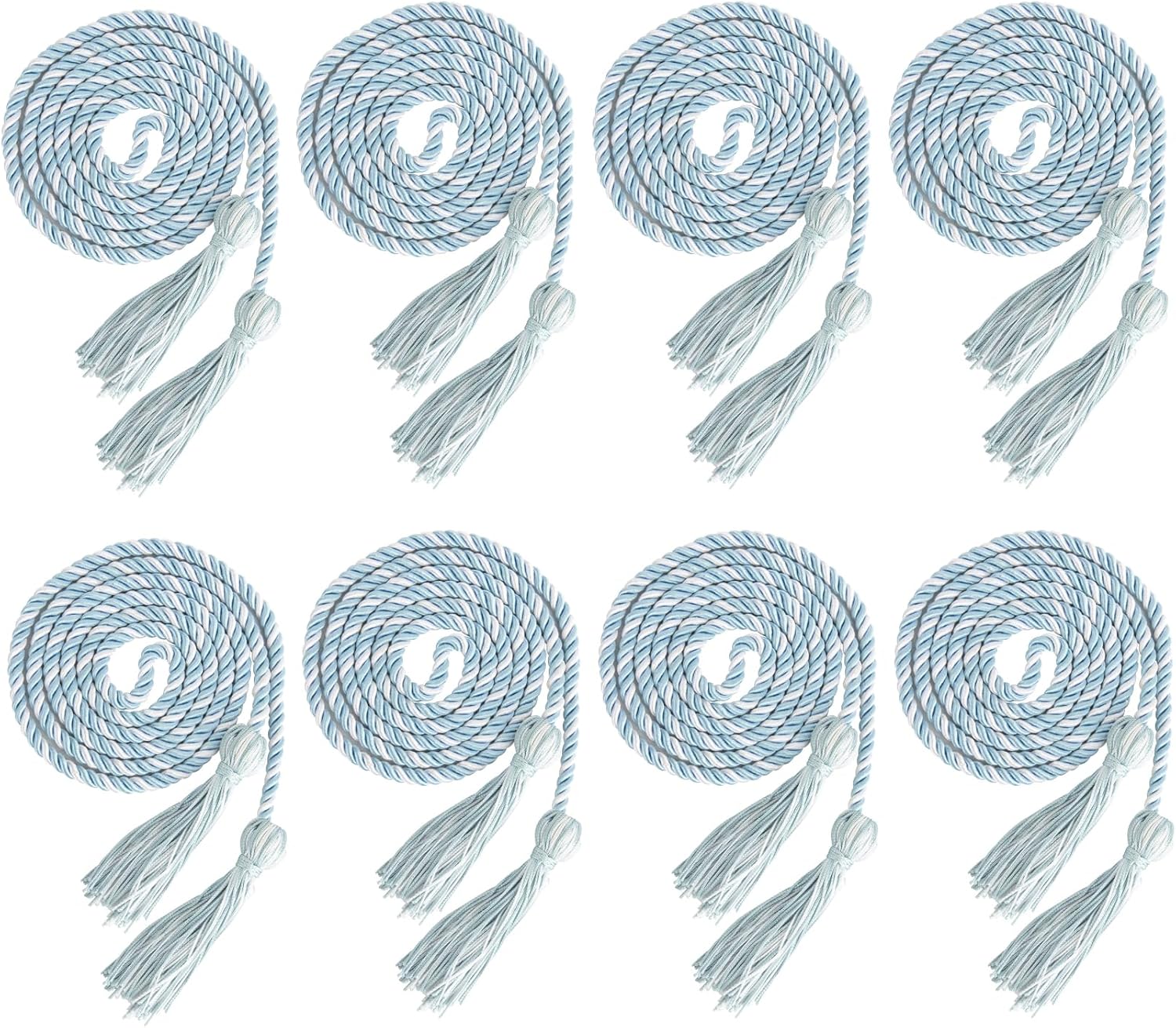 Amazon.com: Cords for Graduation 2025 Honor Cords Bulk 8PCS Grad Rope ...