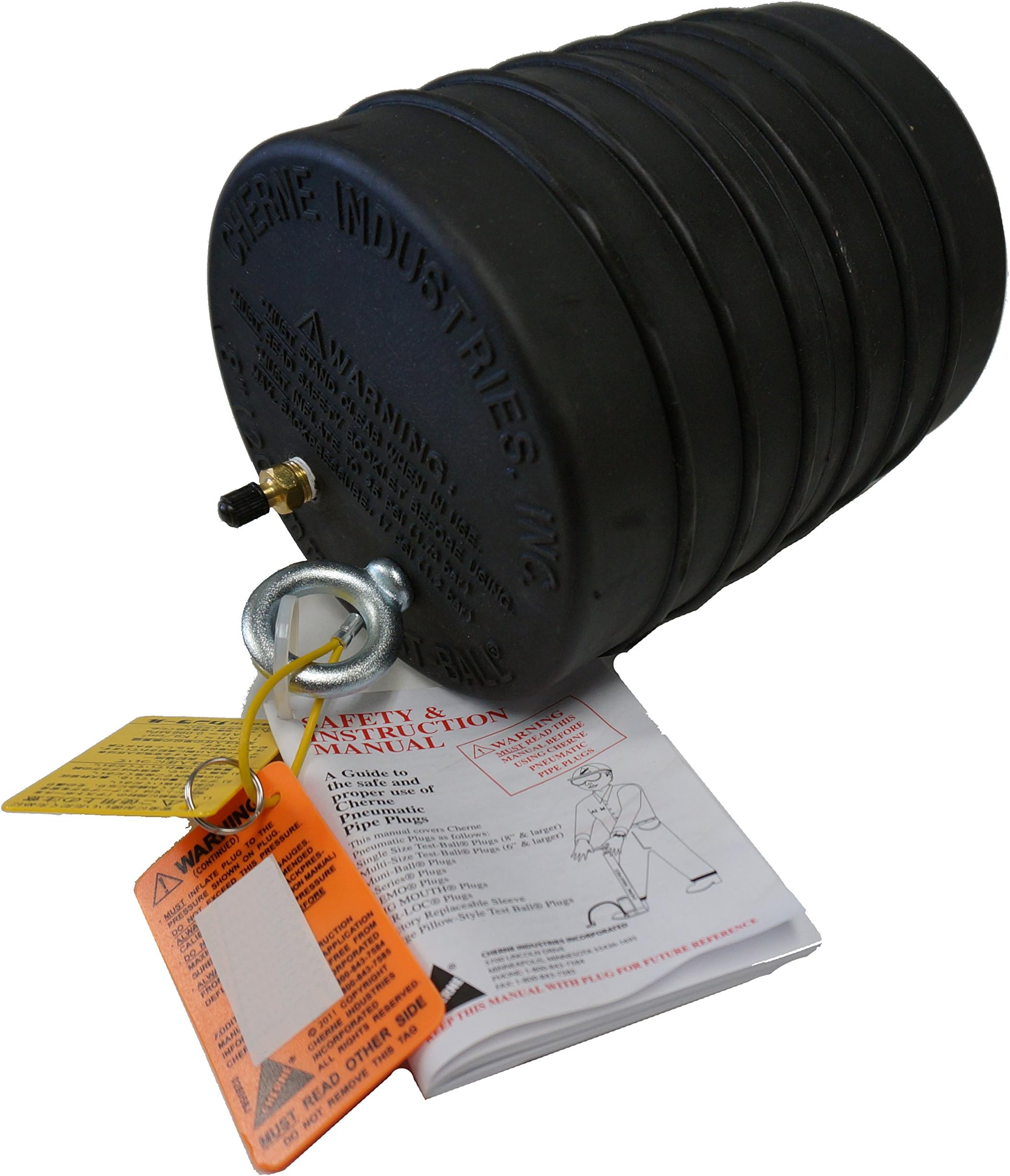 Oatey 041386 Cherne 8-Inch Single-Size Test-Ball Plugs, Small - Faucet ...