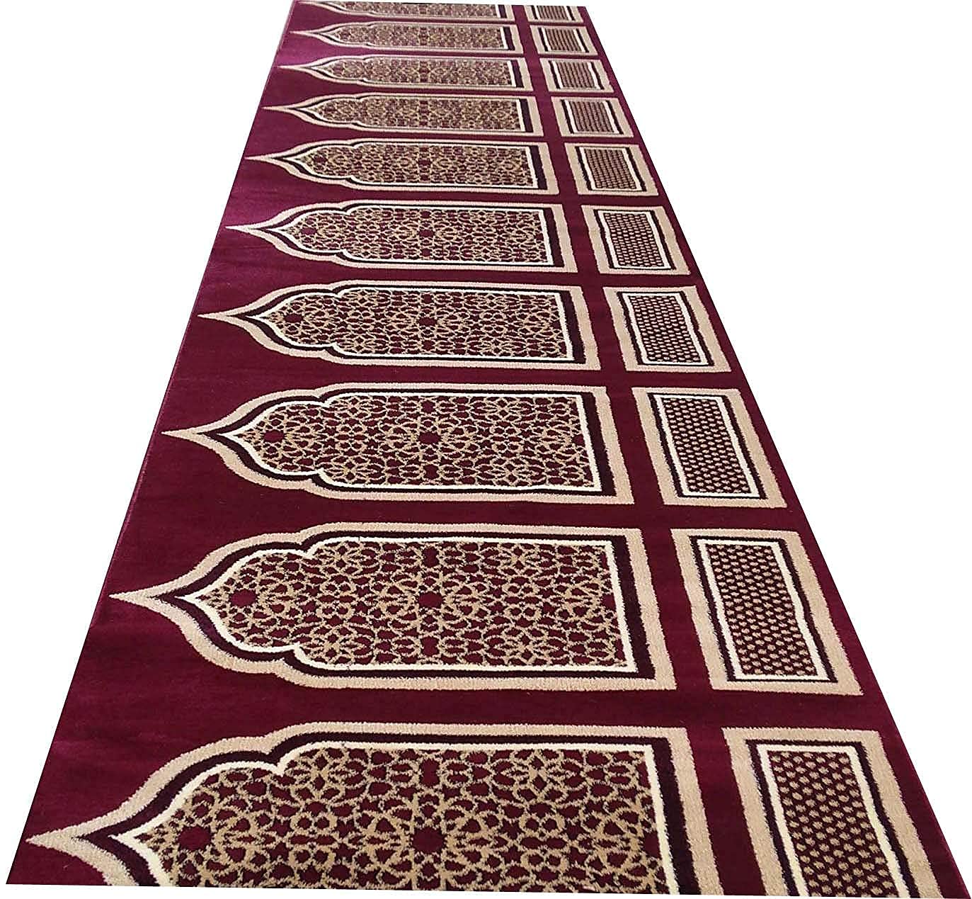 Singar Carpet Washable Janamaz Prayer Carpet Rolls for Mosque(Masjid ...