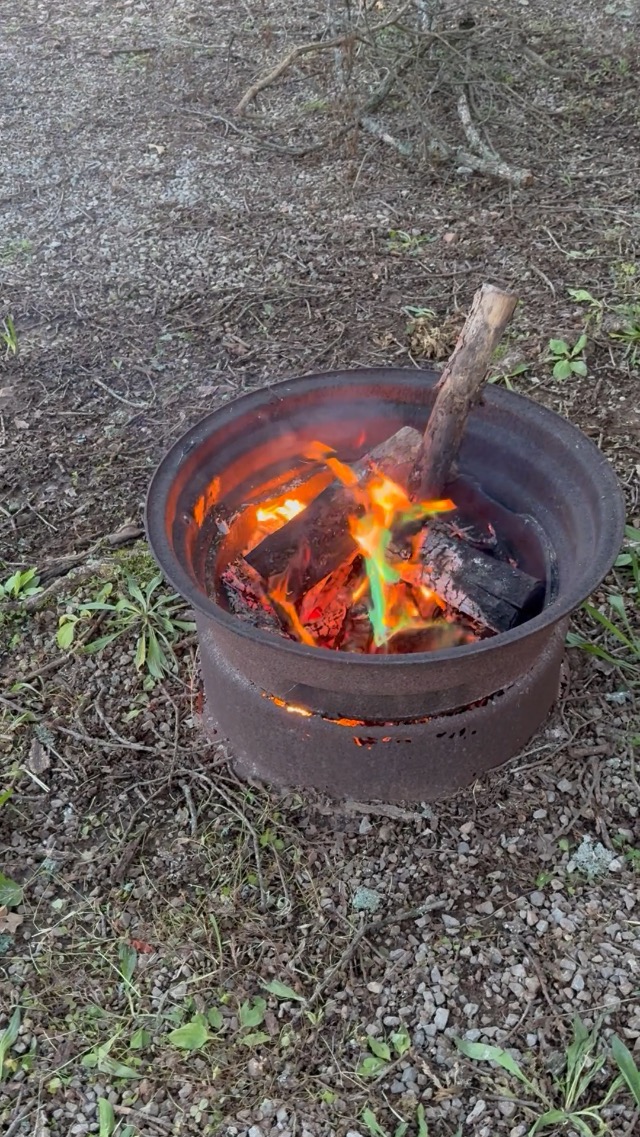 Watch Fire pit fun with magic colors! Kids love it! on Amazon Live