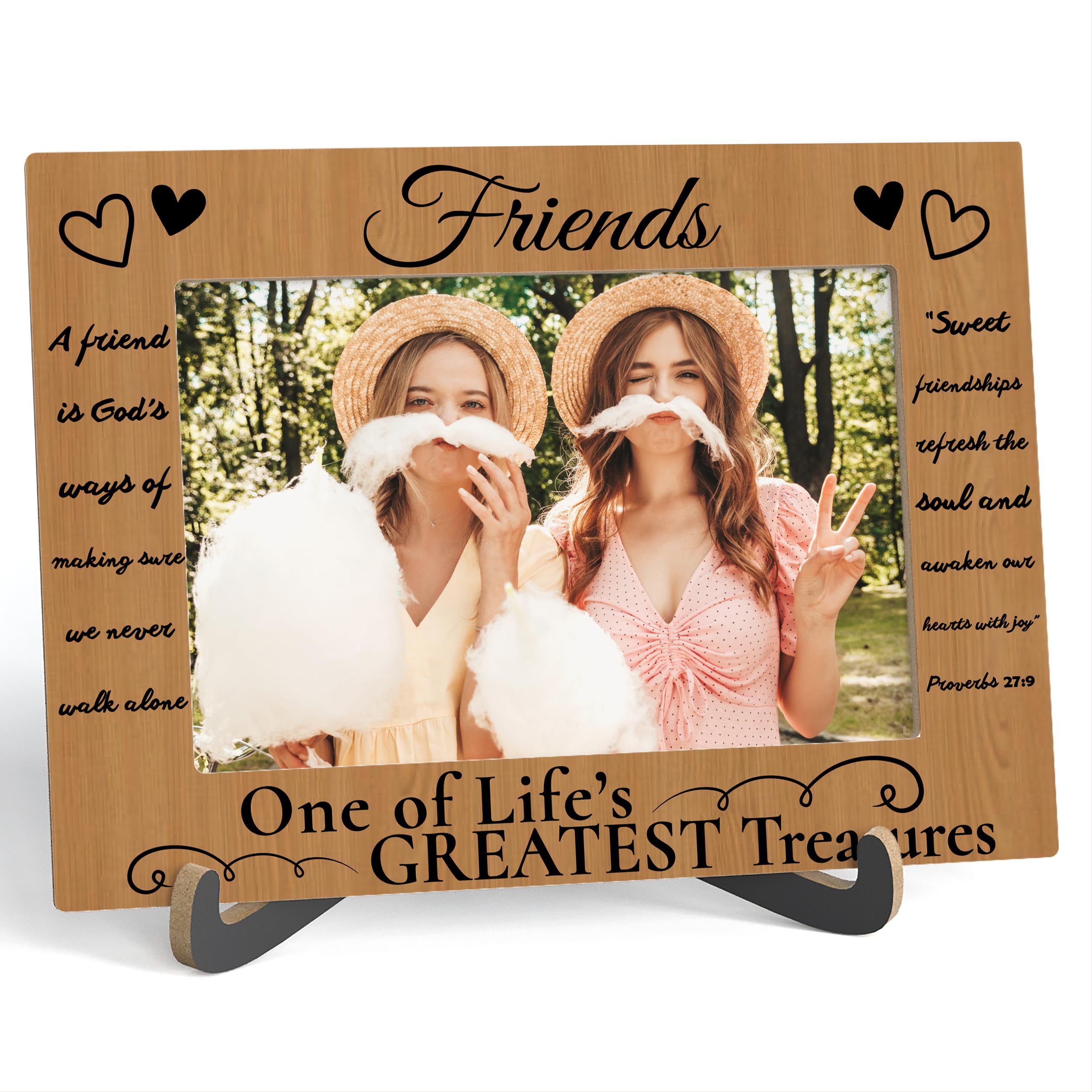 Amazon.com - Zmyollo Best Friends Picture Frame, Friends Are One Of ...