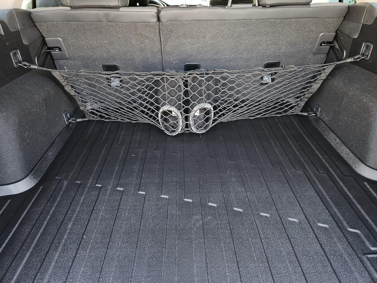 Amazon.com: Rear Seat Envelope Style Automotive Elastic Trunk Mesh ...