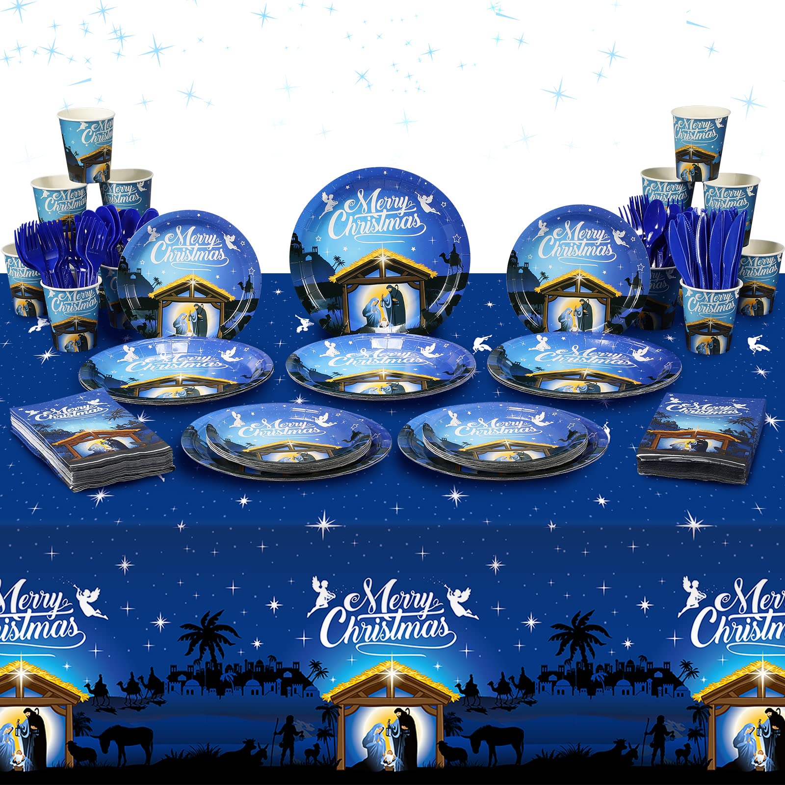 Amazon.com: Christmas Nativity Party Supplies, Christmas Party ...