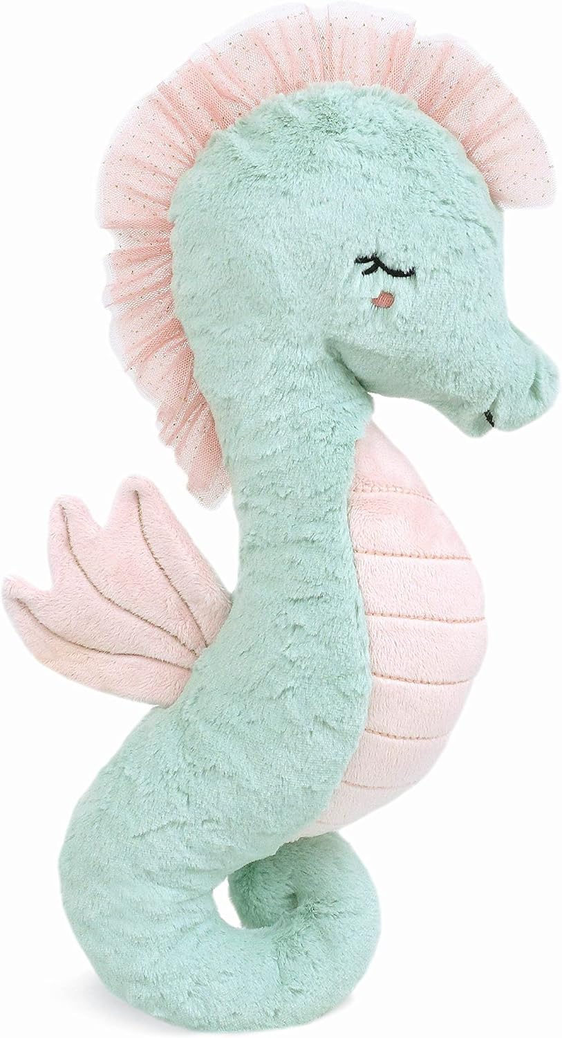 Amazon.com: MON AMI Shelley The Seahorse Plush Toy Decor, Soft ...