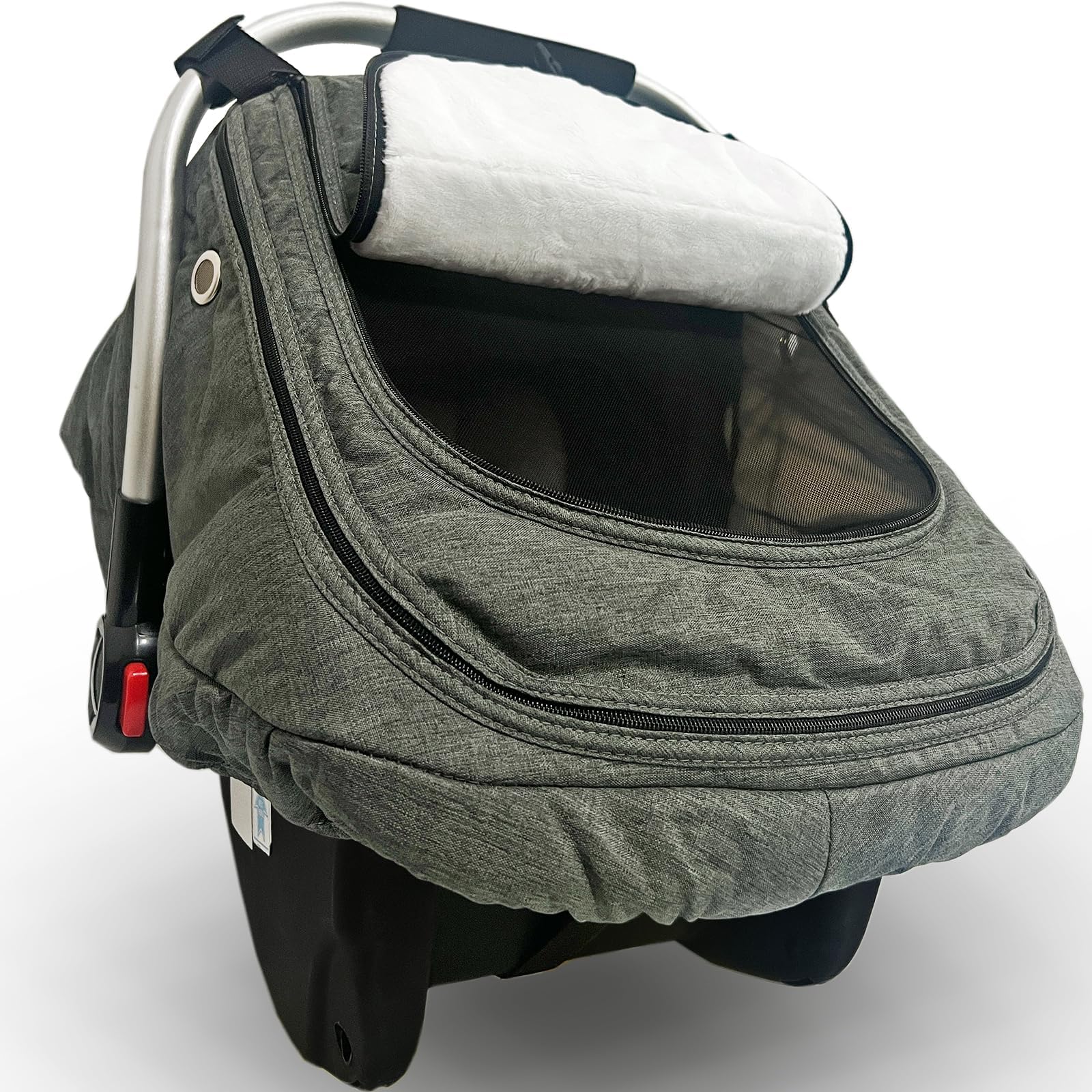 Amazon.com: Winter Car Seat Covers for Babies, Carseat Cover Boys, Cozy ...