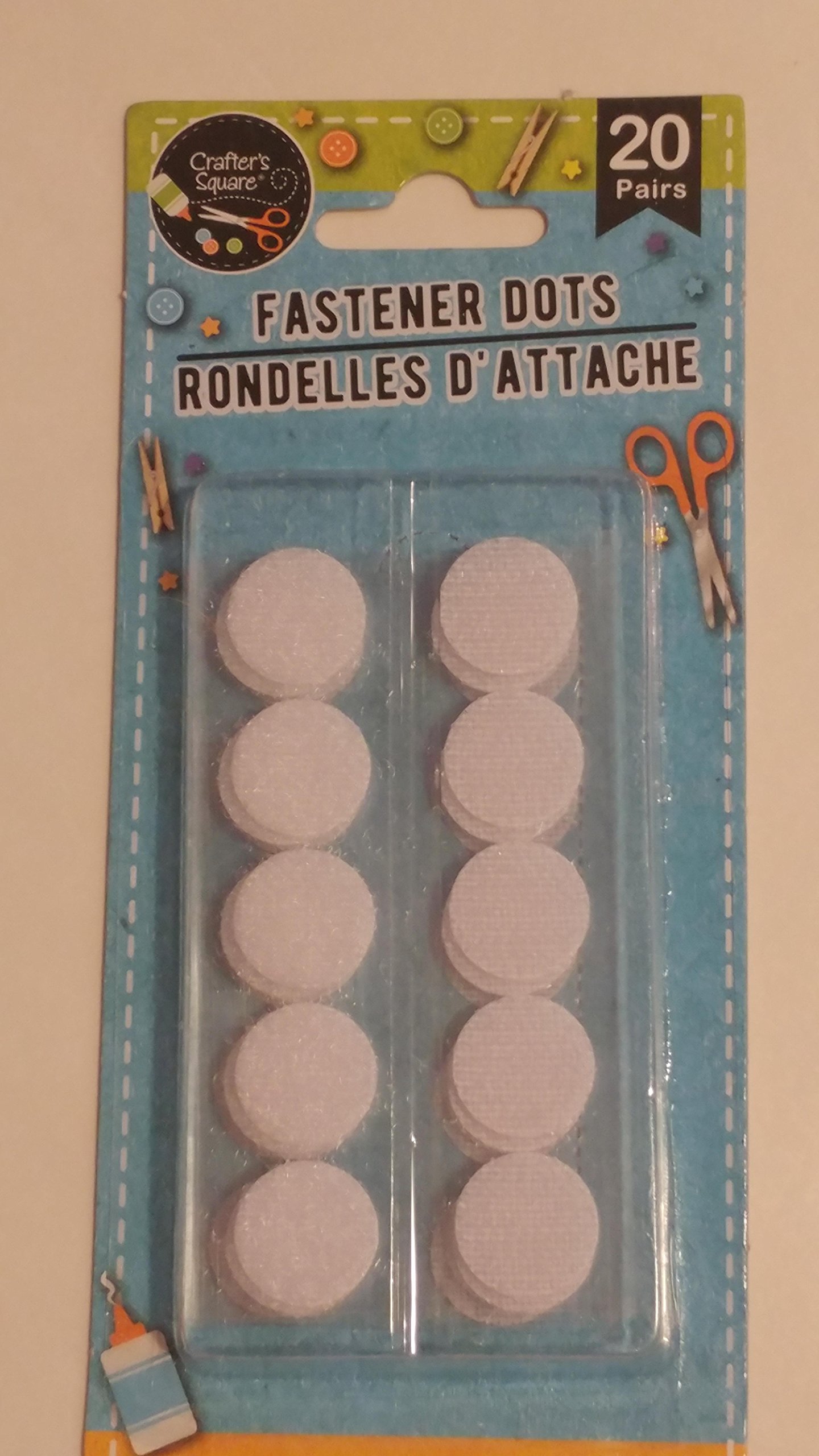 Amazon.com: Crafter's Square Fastener Dots - 20 Pairs