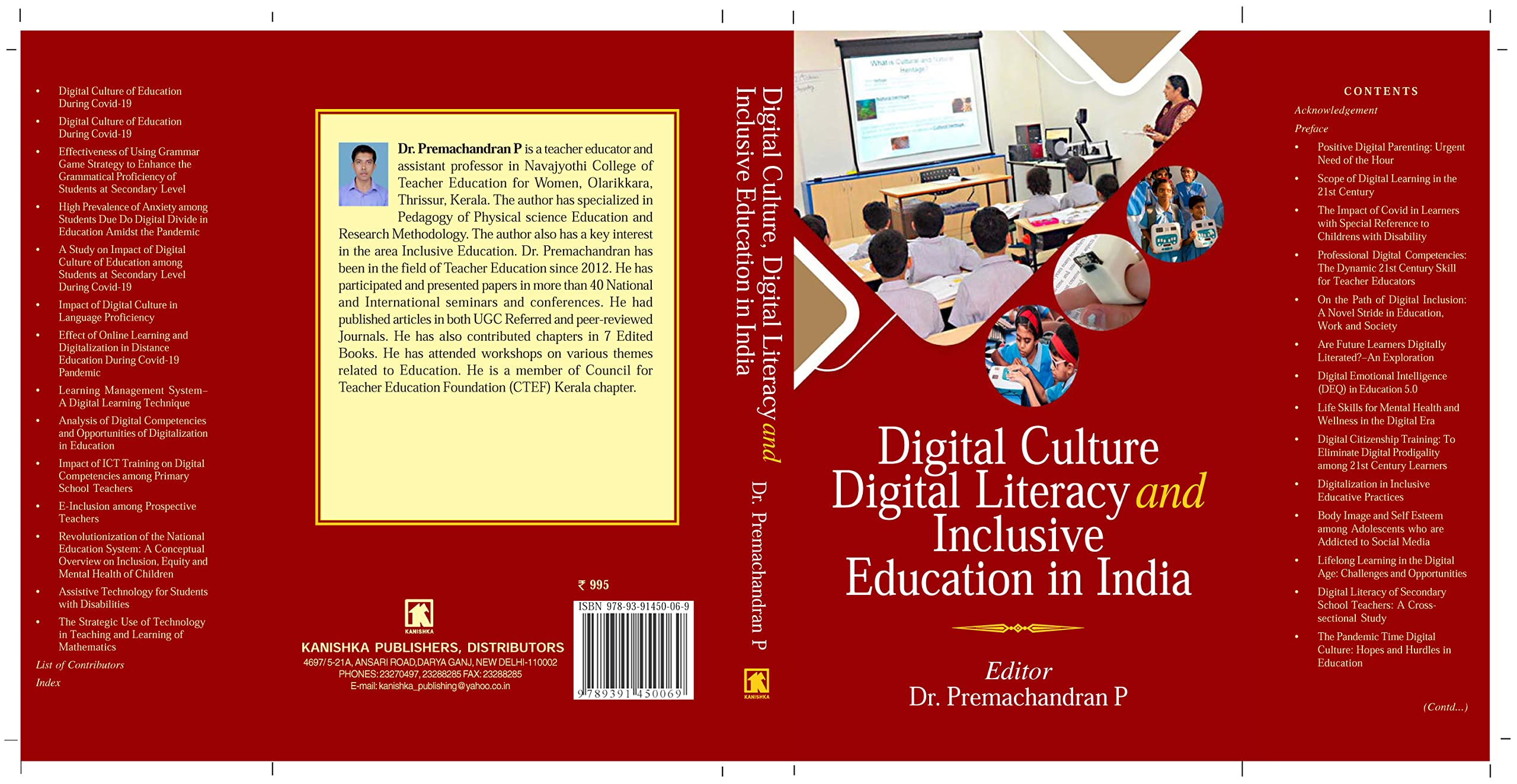 DIGITAL CULTURE AND DIGITAL LITERACY& INCLUSIVE EDUCATION IN INDIA : DR ...