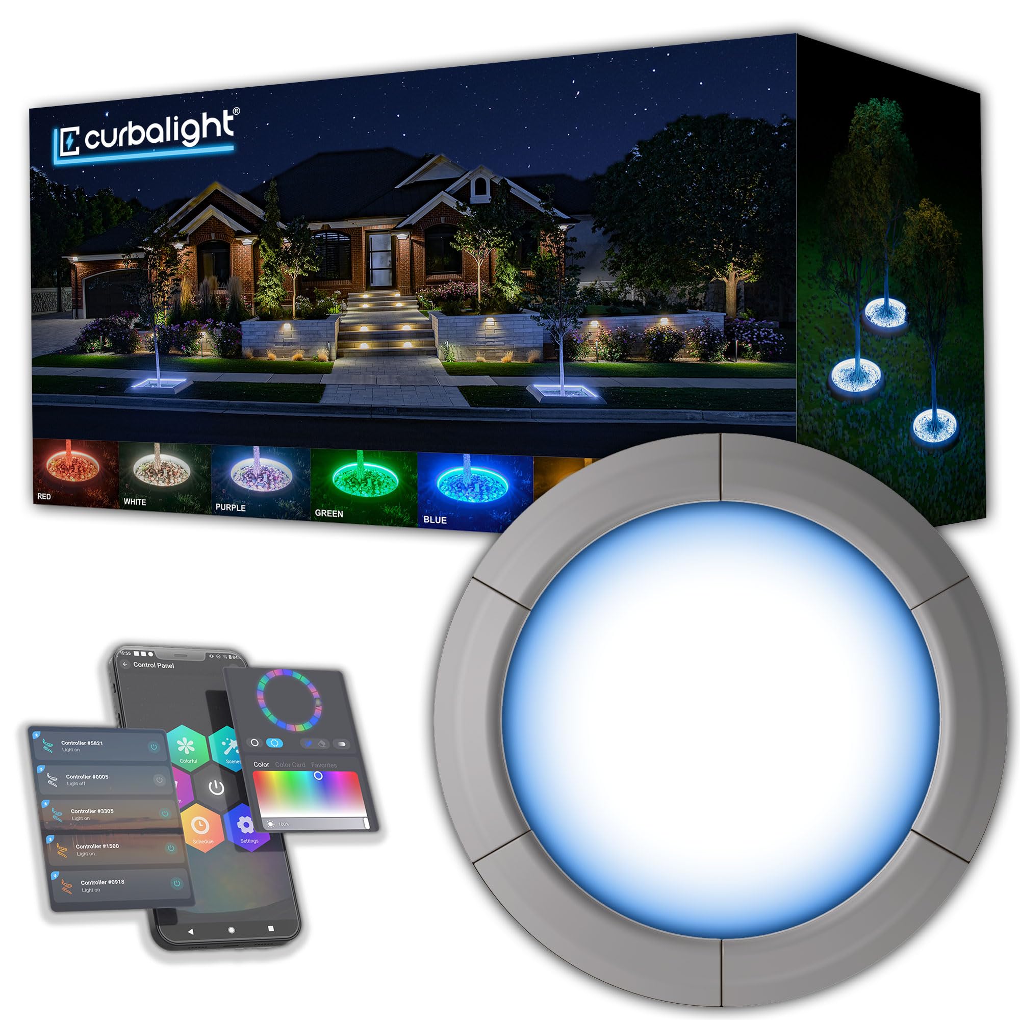 Curbalight Landscape Curbing with Built in LED Light - Amazon.com