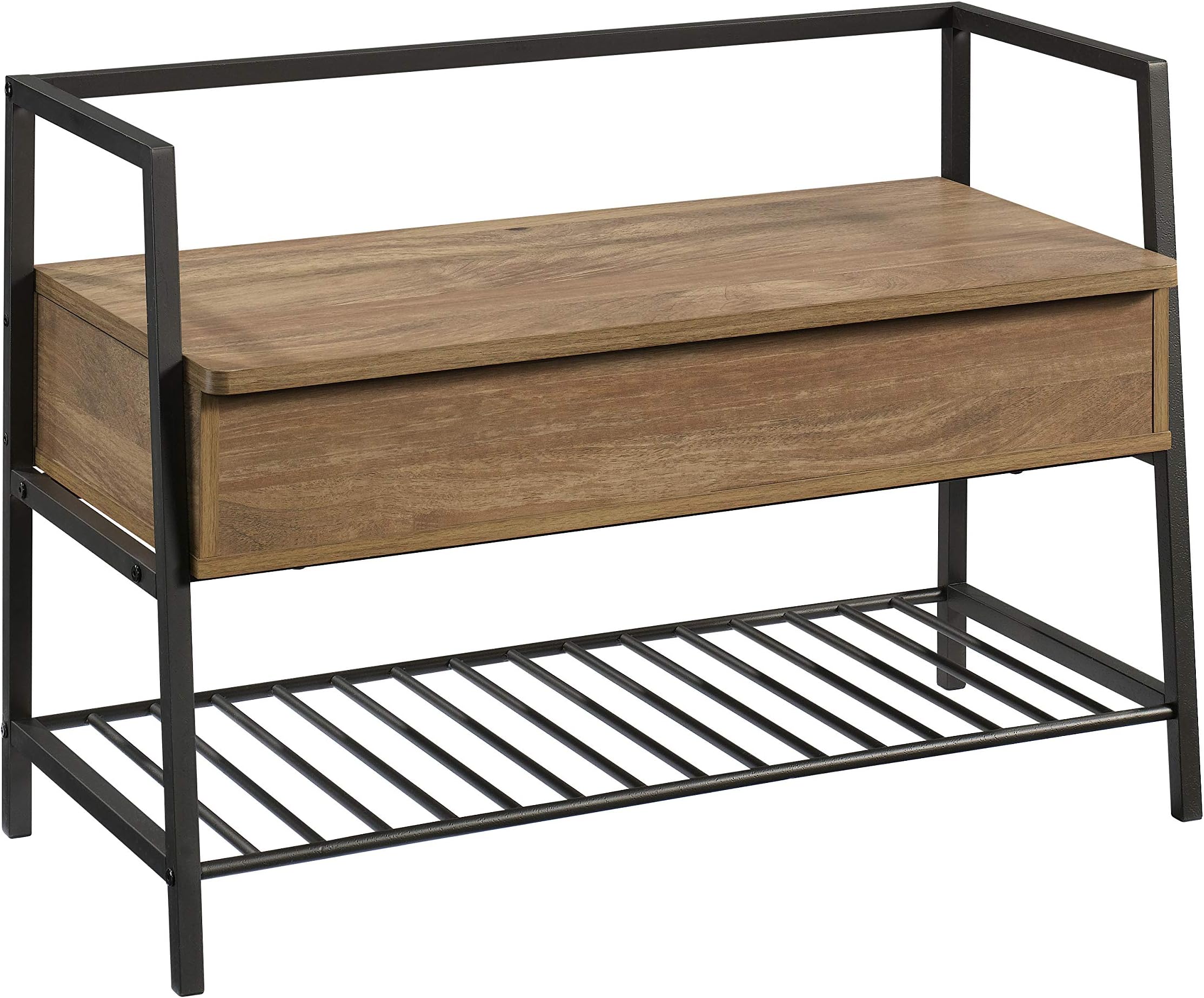 Amazon.com: OSP Home Furnishings Metro Mission Style Wood Entry Way ...