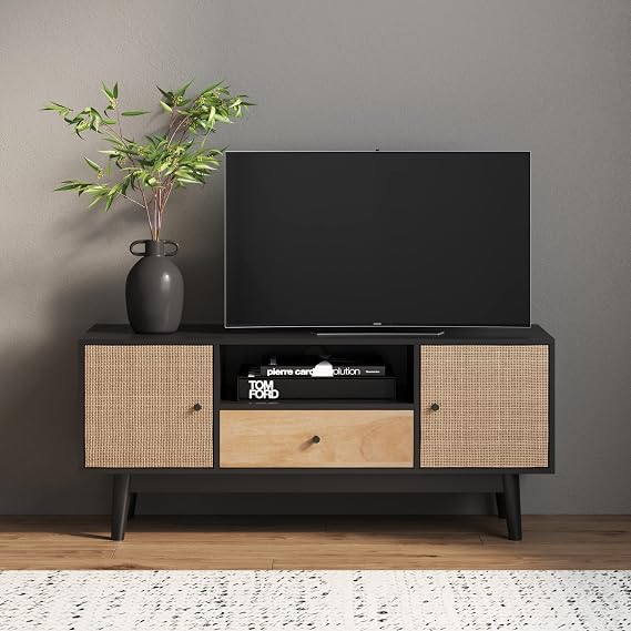Amazon.com: Nathan James 74201 Bonnie Modern TV Stand Entertainment ...