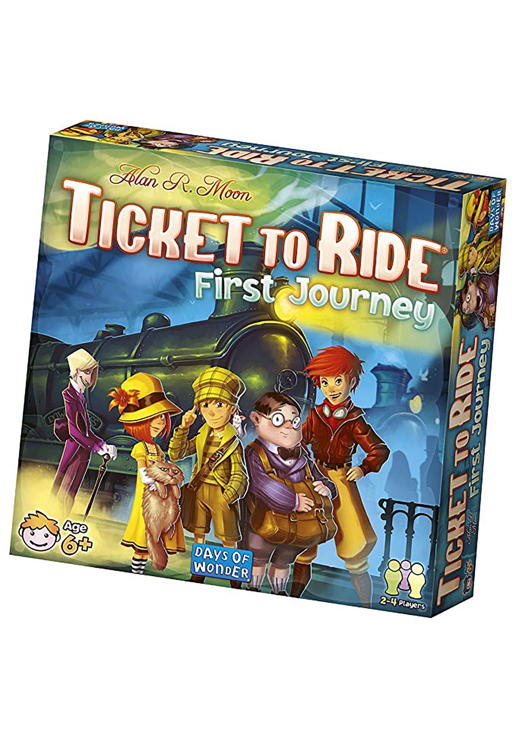 Amazon.com: Ticket to Ride First Journey Board Game - Fun and Easy for ...