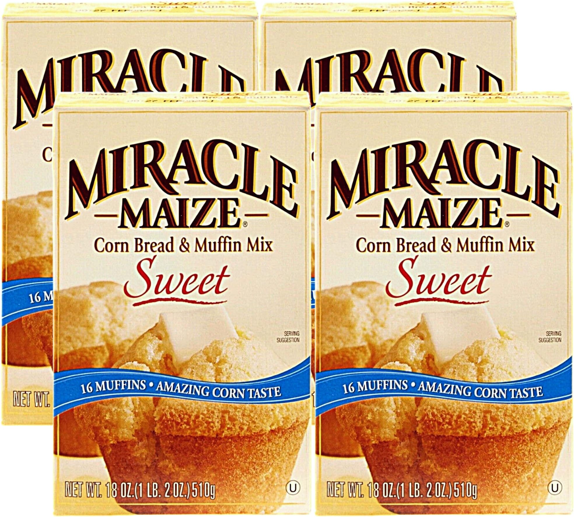Amazon.com: Miracle Maize Cornbread and Muffin Mix | Amazing Corn Bread ...