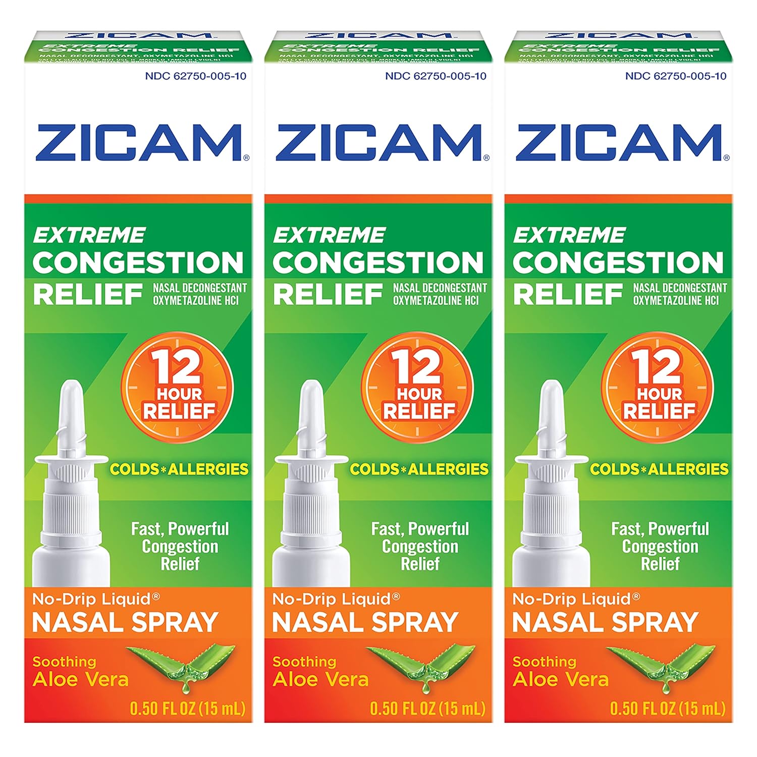 Amazon.com : Zicam Extreme Congestion Relief No-Drip Liquid Nasal Spray ...