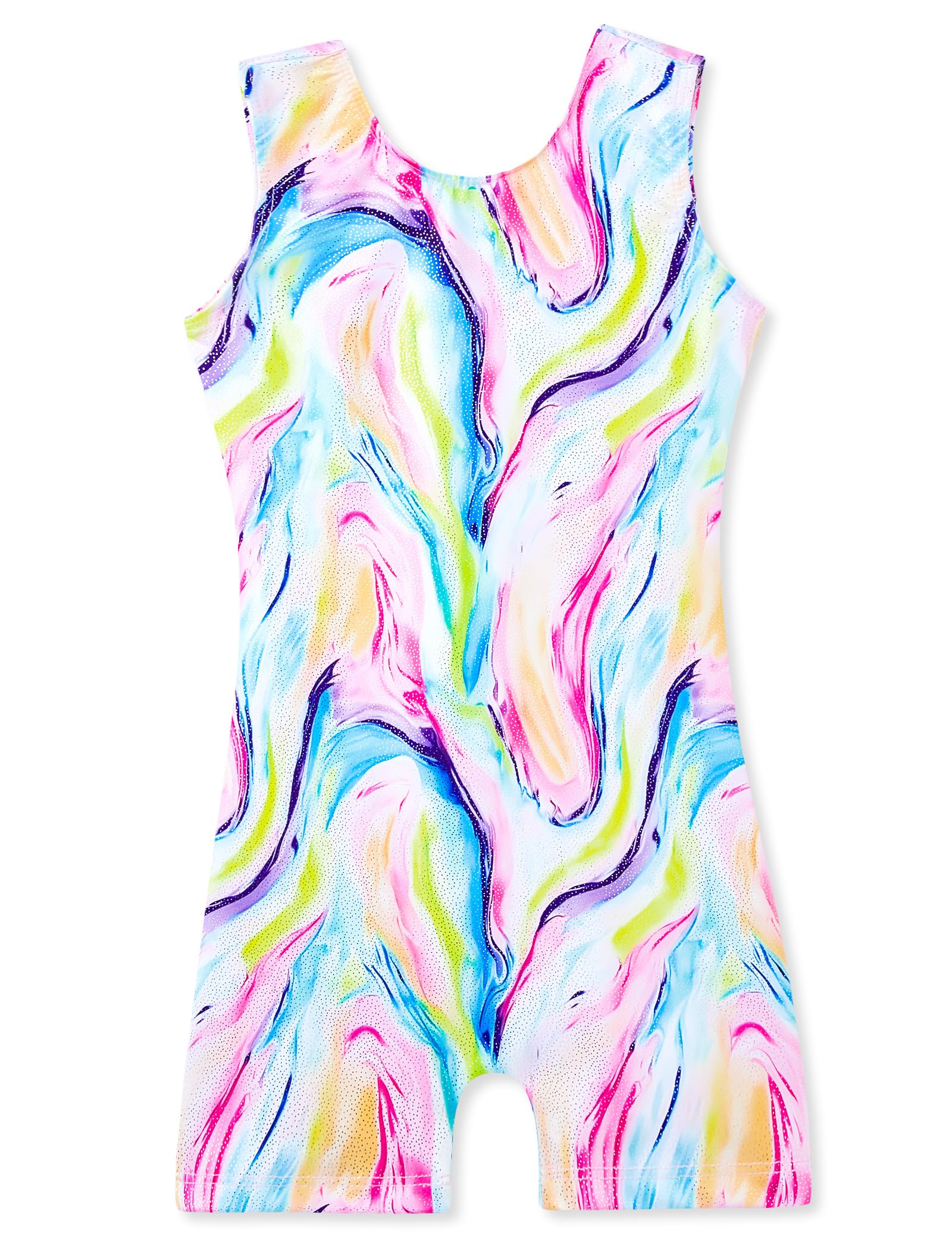 Snapklik.com : Girls Gymnastics Leotards Size 2t 3t Colorful Tie Dye ...