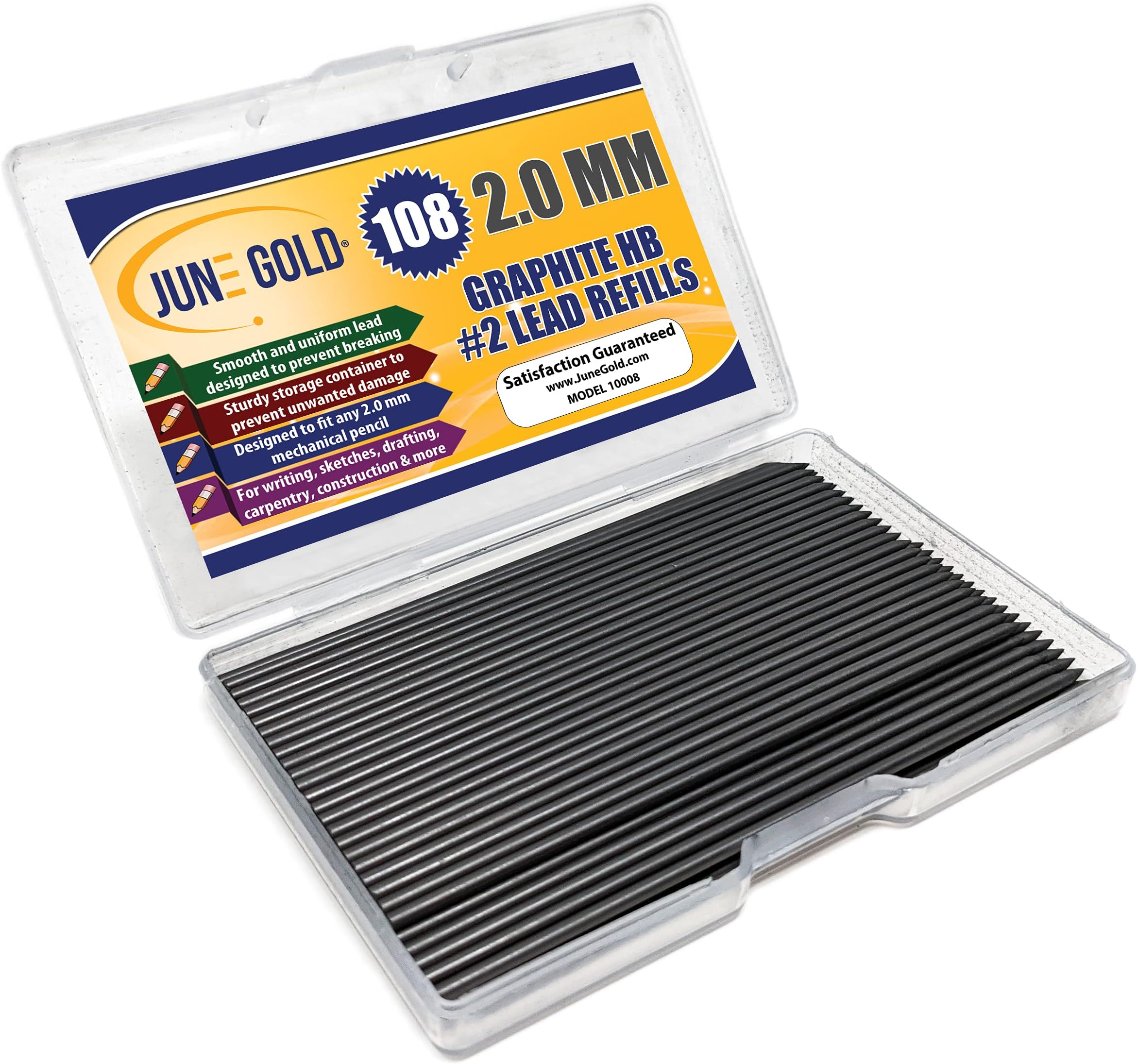 Amazon.com : Koh-i-noor 4190 HB 2.0 mm Graphite Leads for Technical ...