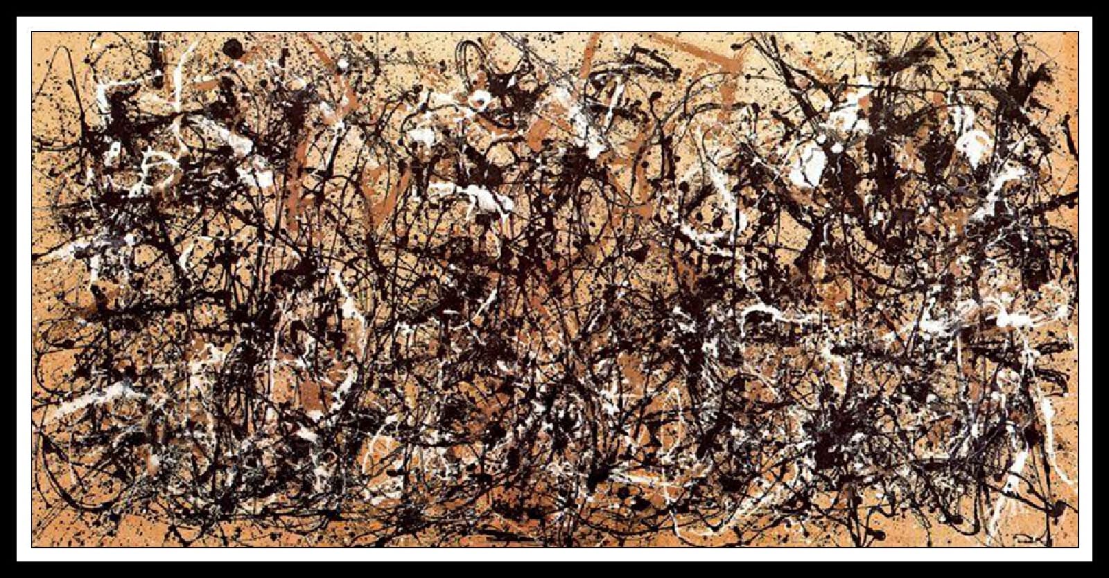 Jackson Pollock Autumn Rhythm Autumn Rhythm (Number 30) By Jackson