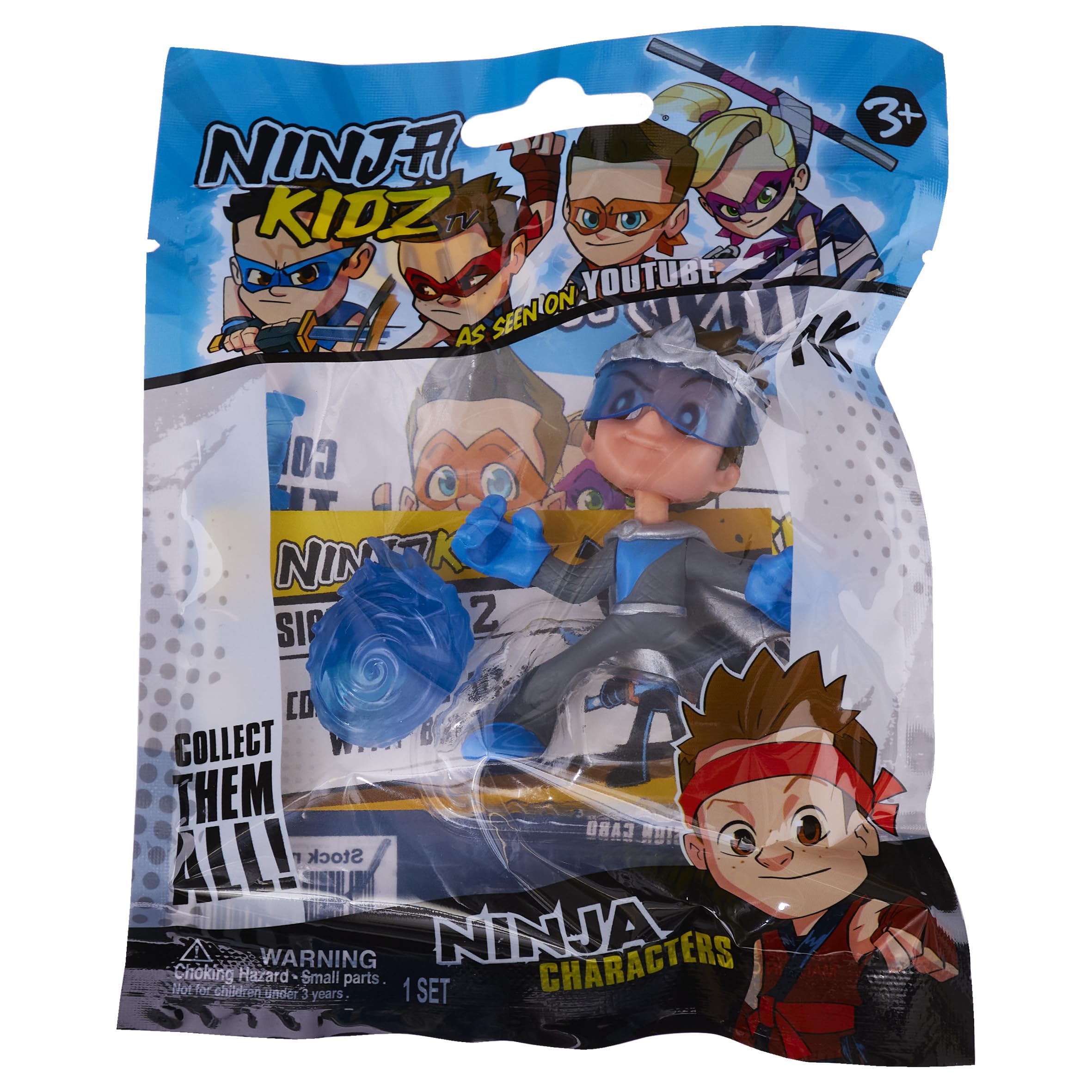 blip toys 61192 Ninja Kidz TV Action Figures 12 to Collect with Mission ...