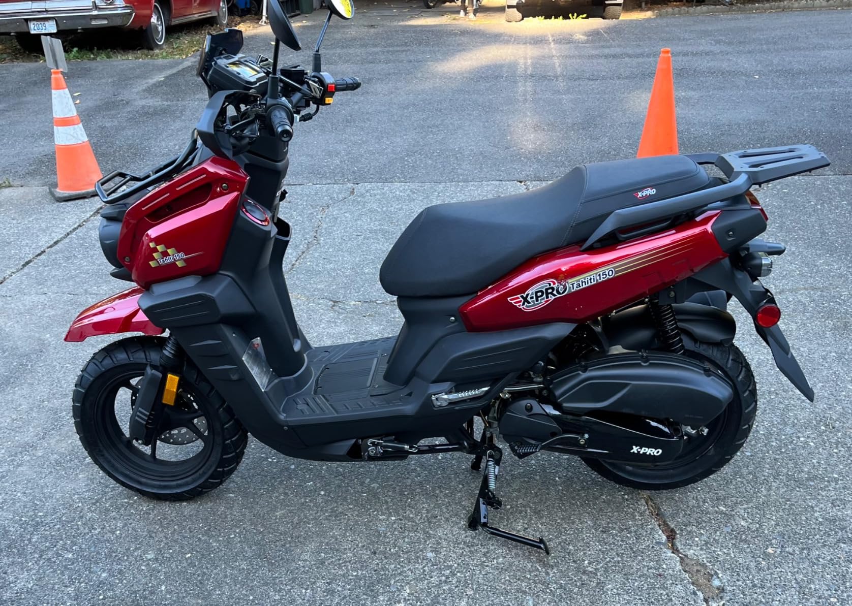 $45/mo - Finance X-PRO Tahiti 150cc Moped Scooter with 12" Aluminum ...