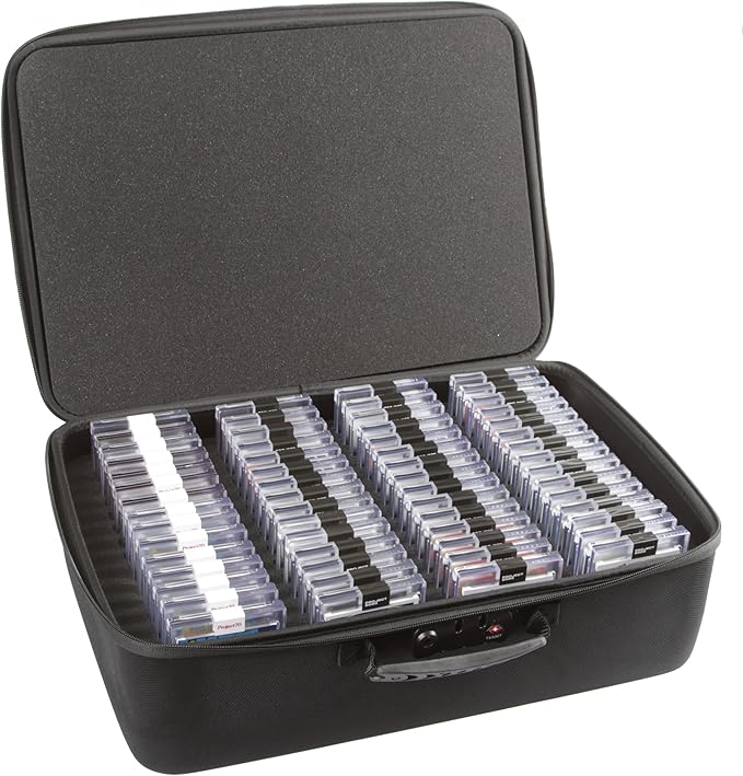 Amazon.com: Card Titan Pro One Touch Card Holder with Zipper Lock ...