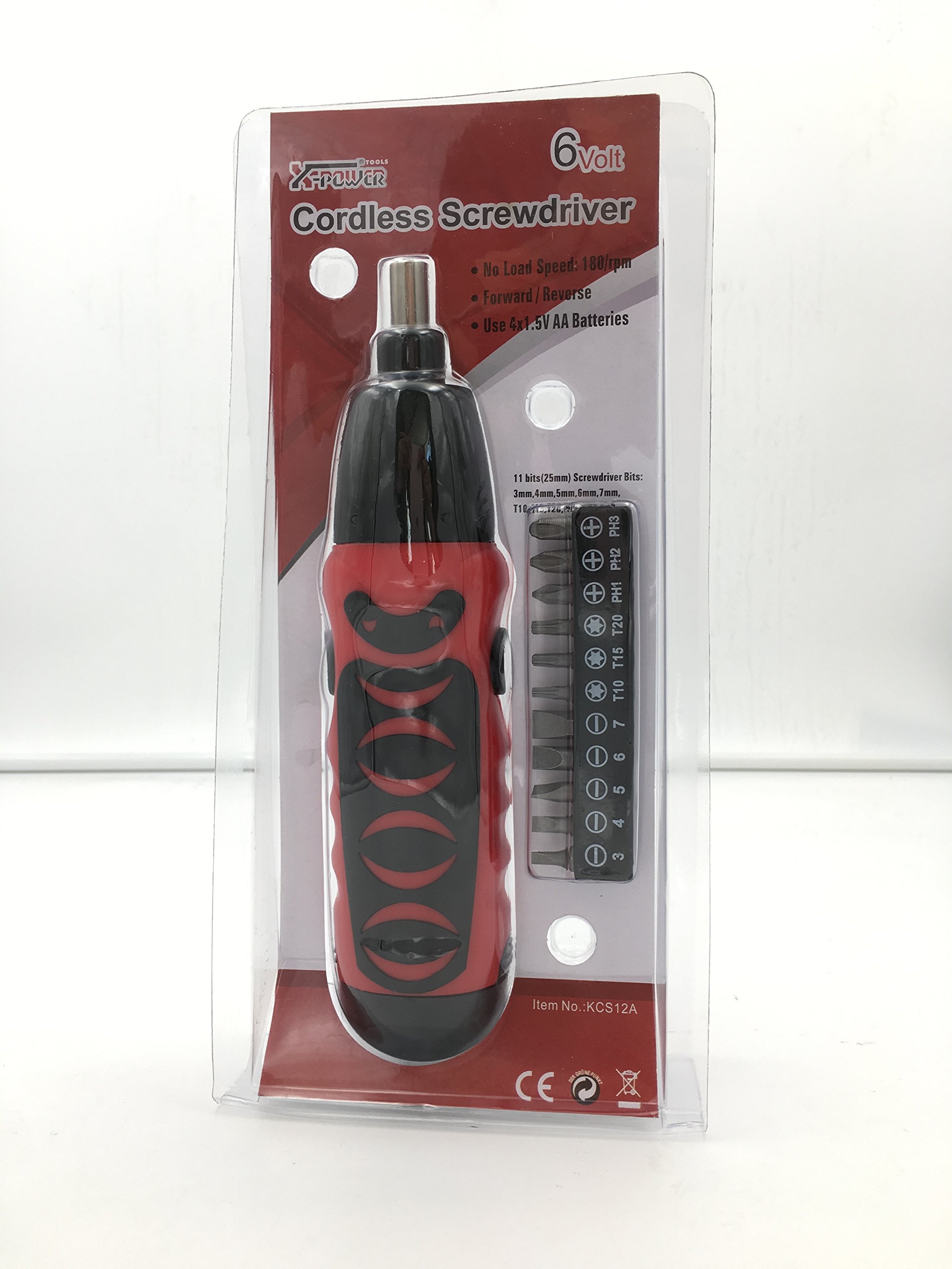 Buy X-Power Tools- Cordless Screwdriver- 6 Volt- Battery Powered Online ...