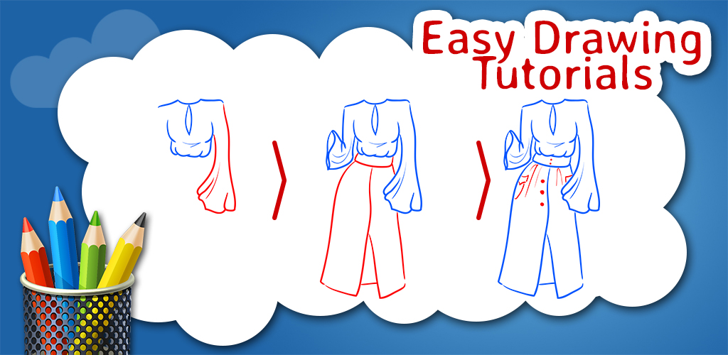 How to Draw Dresses Step by Step Drawing App - App on Amazon Appstore