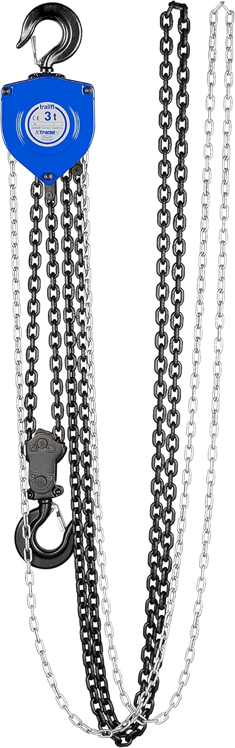 Buy Tractel Tralift Heavy Duty Manual Chain Hoist | 3 Ton - 6000 lbs ...