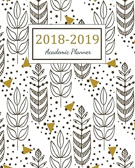 Amazon.com: 2018 - 2019 Academic Planner: 2018 - 2019 Two Year Planner ...