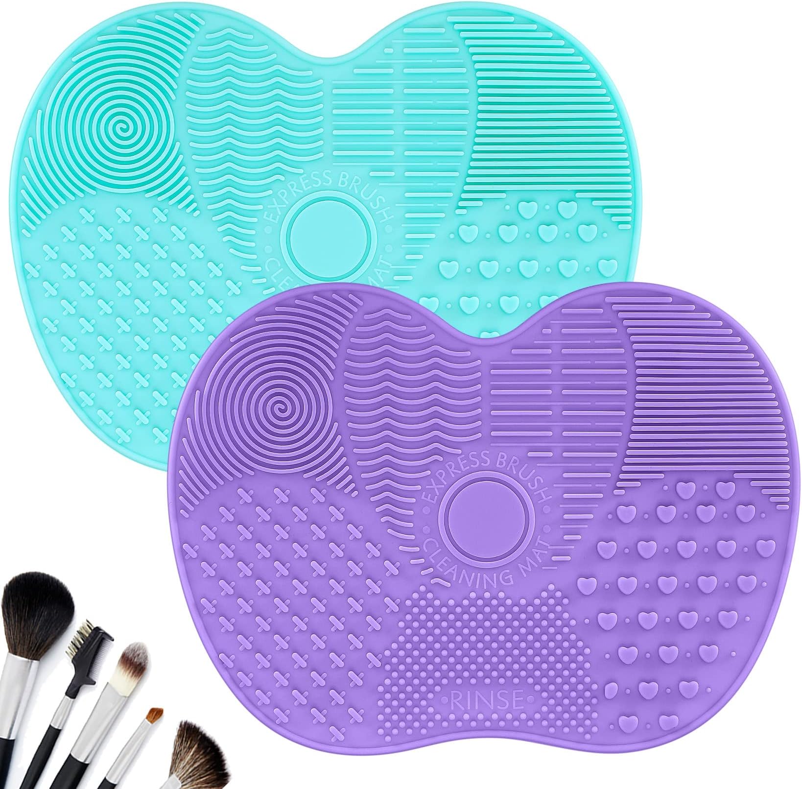 Amazon.com: UPTOZOBLY 3 in 1 Brush Cleaning Mat with Brush Drying ...