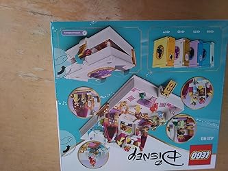 LEGO 43193 Disney Princess Ariel, Belle, Cinderella and Tiana's ...