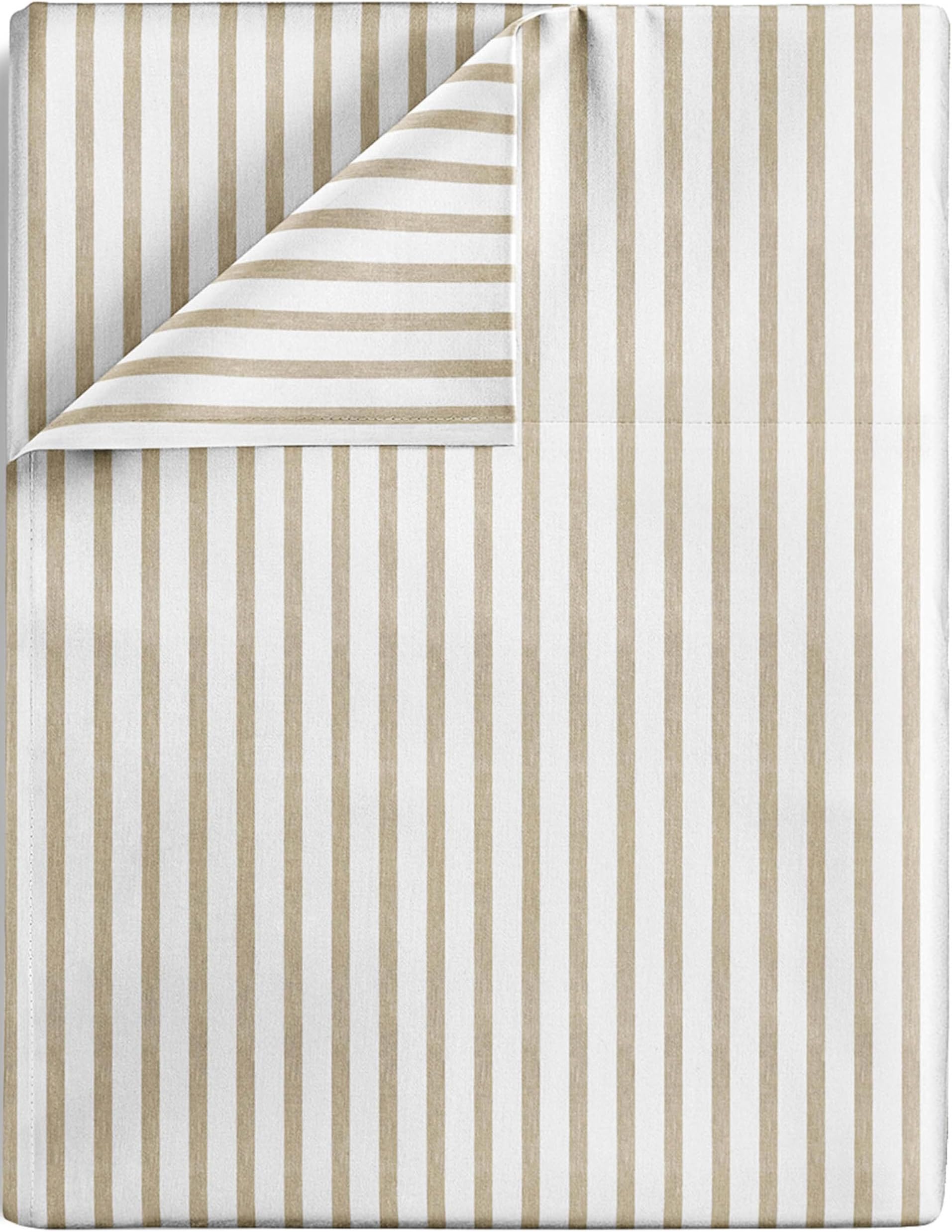 Amazon.com: King Size Flat Bed Sheet - Hotel Luxury Single Top Flat ...