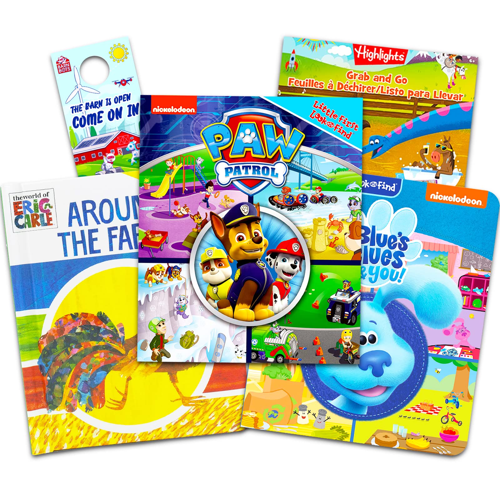 Buy Nick Jr. Paw Patrol Activity Puzzle Book Bundle ~ Paw Patrol, Blue ...