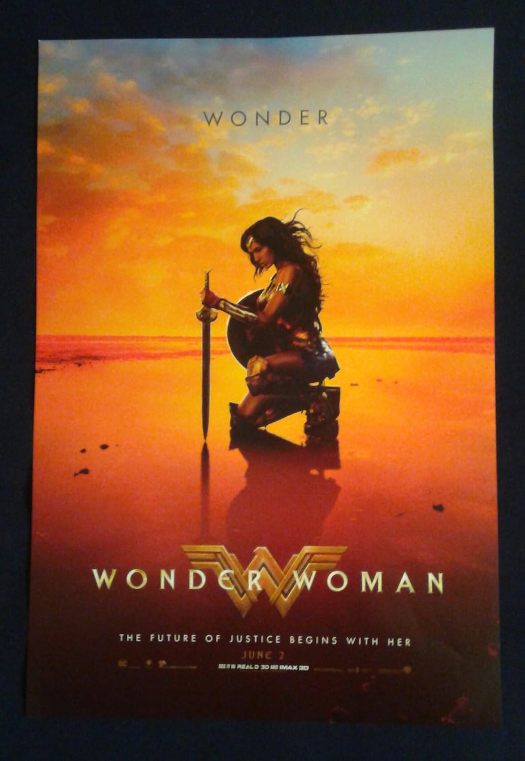 Amazon.com: Poster Wonder Woman Movie (11x17): Posters & Prints