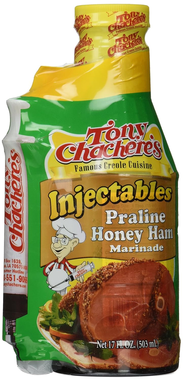 Amazon.com : Tony Chachere Injectable Marinades with Injector, Praline ...