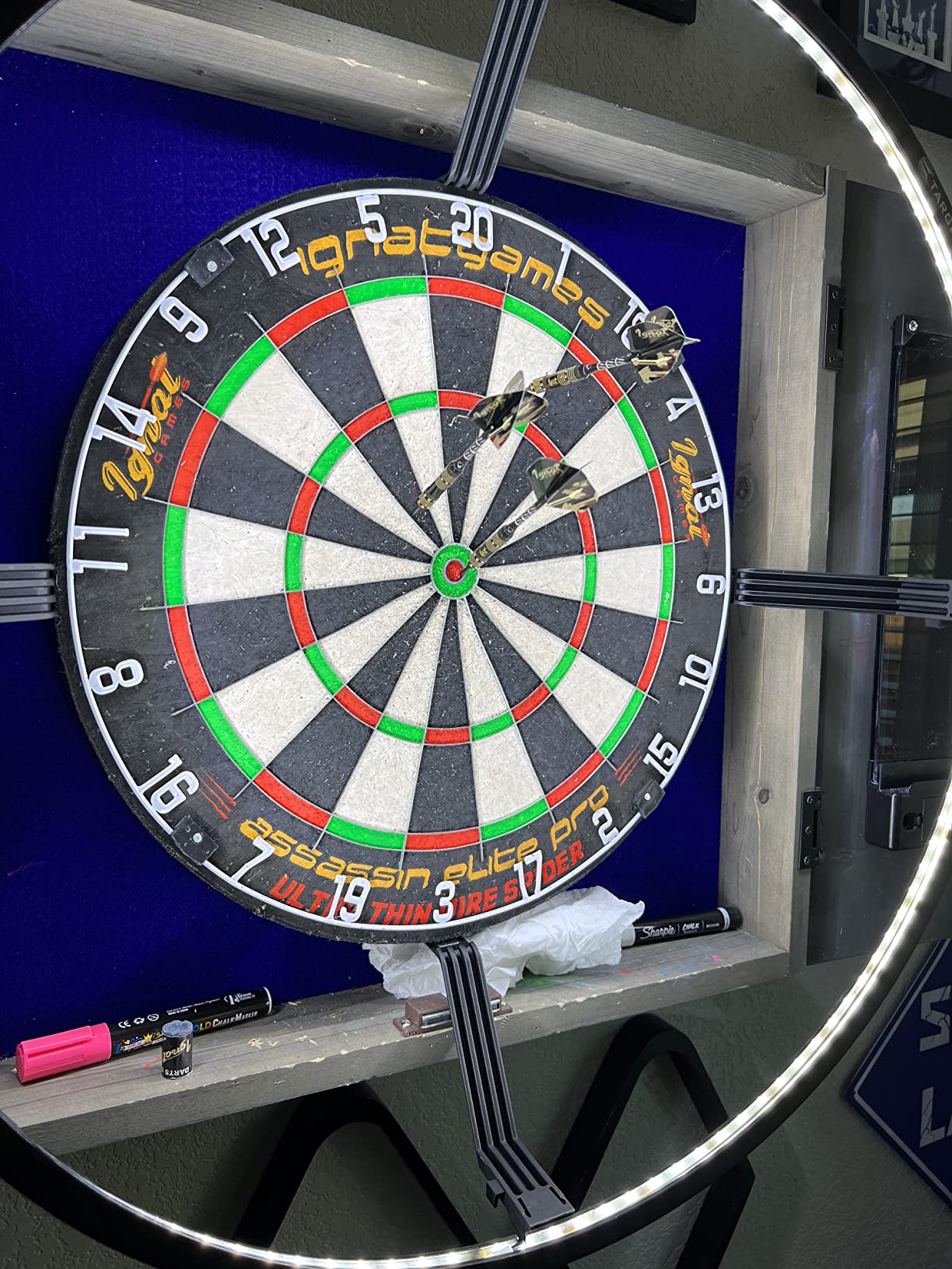 $17/mo - Finance Target Darts Corona Vision Dartboard Lighting System ...