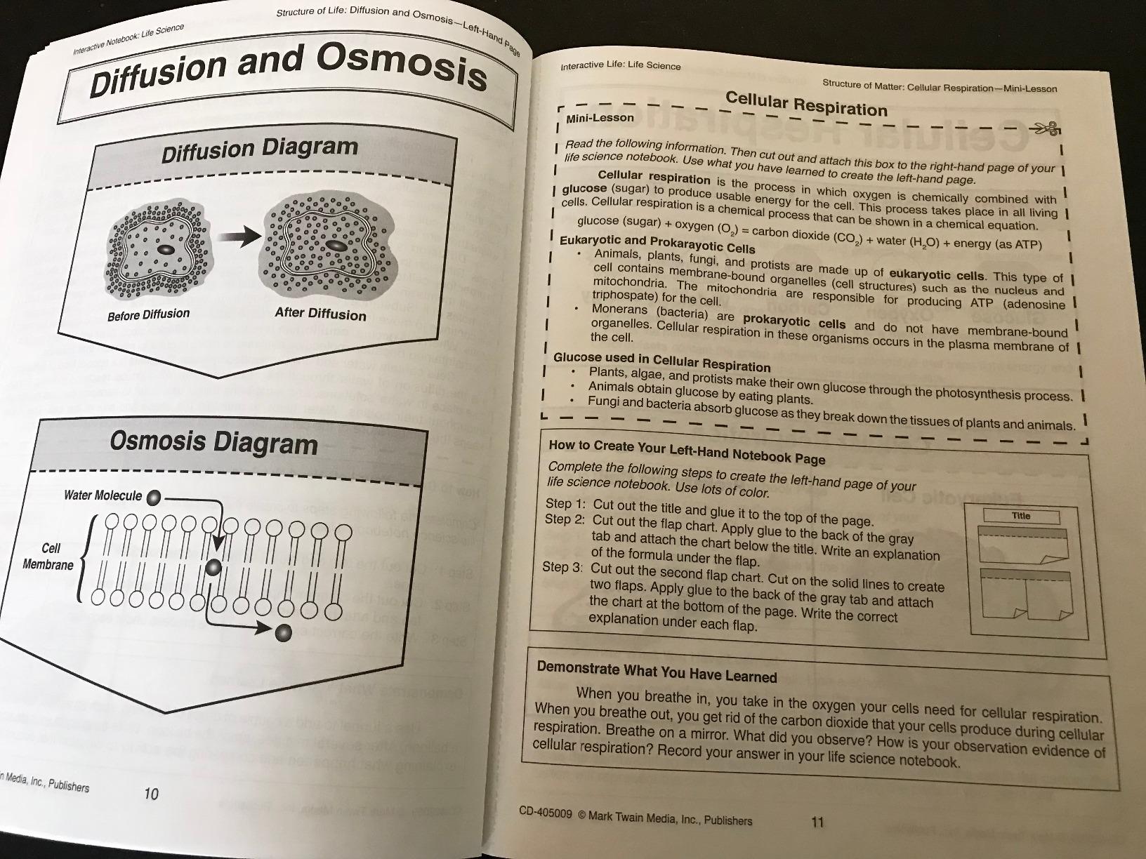Mark Twain - Interactive Notebook: Life Science, Grades 5 - 8: Cameron ...