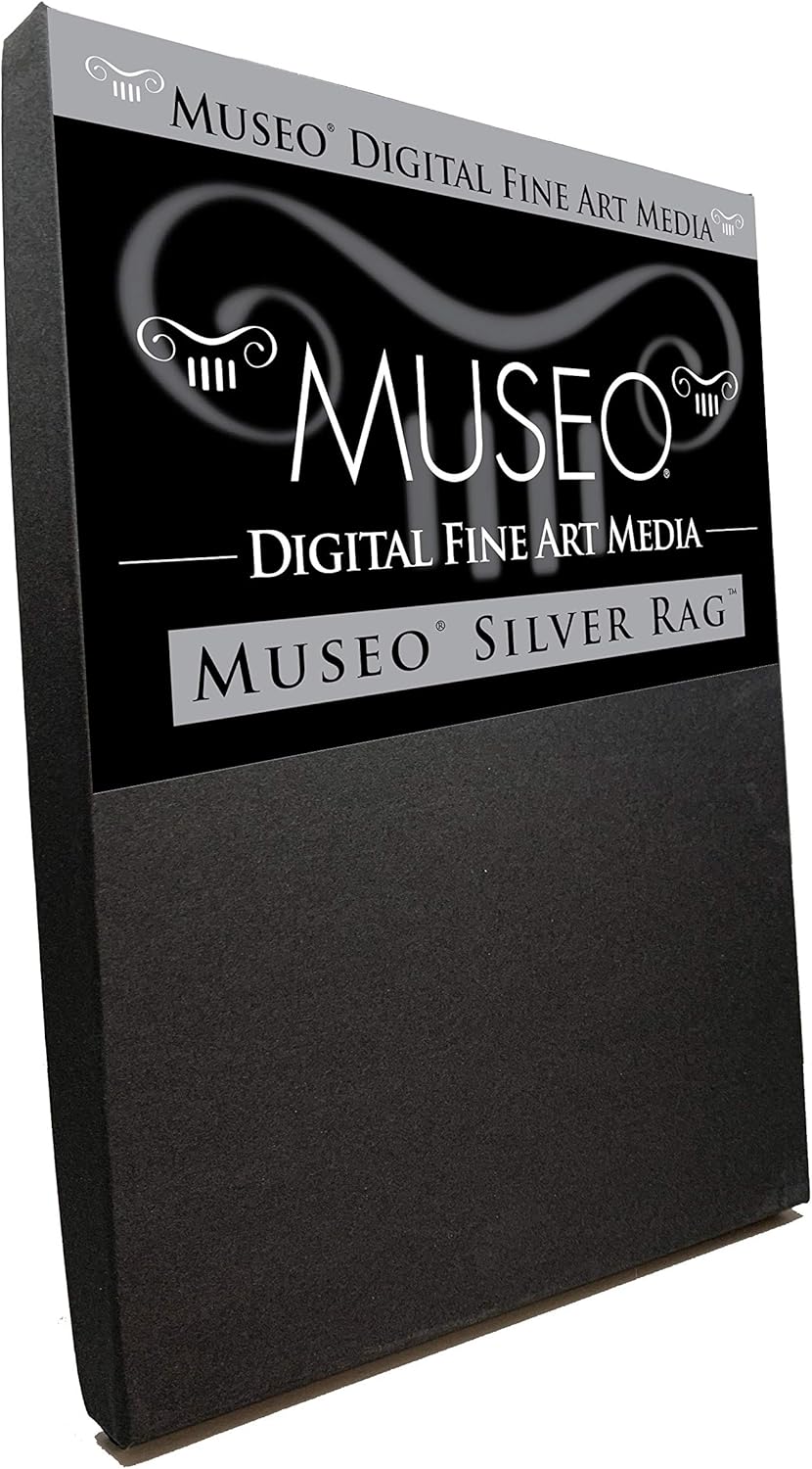 Amazon.com: Museo Silver Rag | 300 GSM | Inkjet Fine Art Archival Paper ...