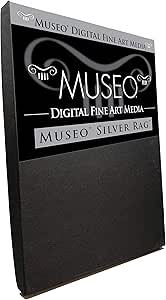 Amazon.com: Museo Silver Rag | 300 GSM | Inkjet Fine Art Archival Paper ...