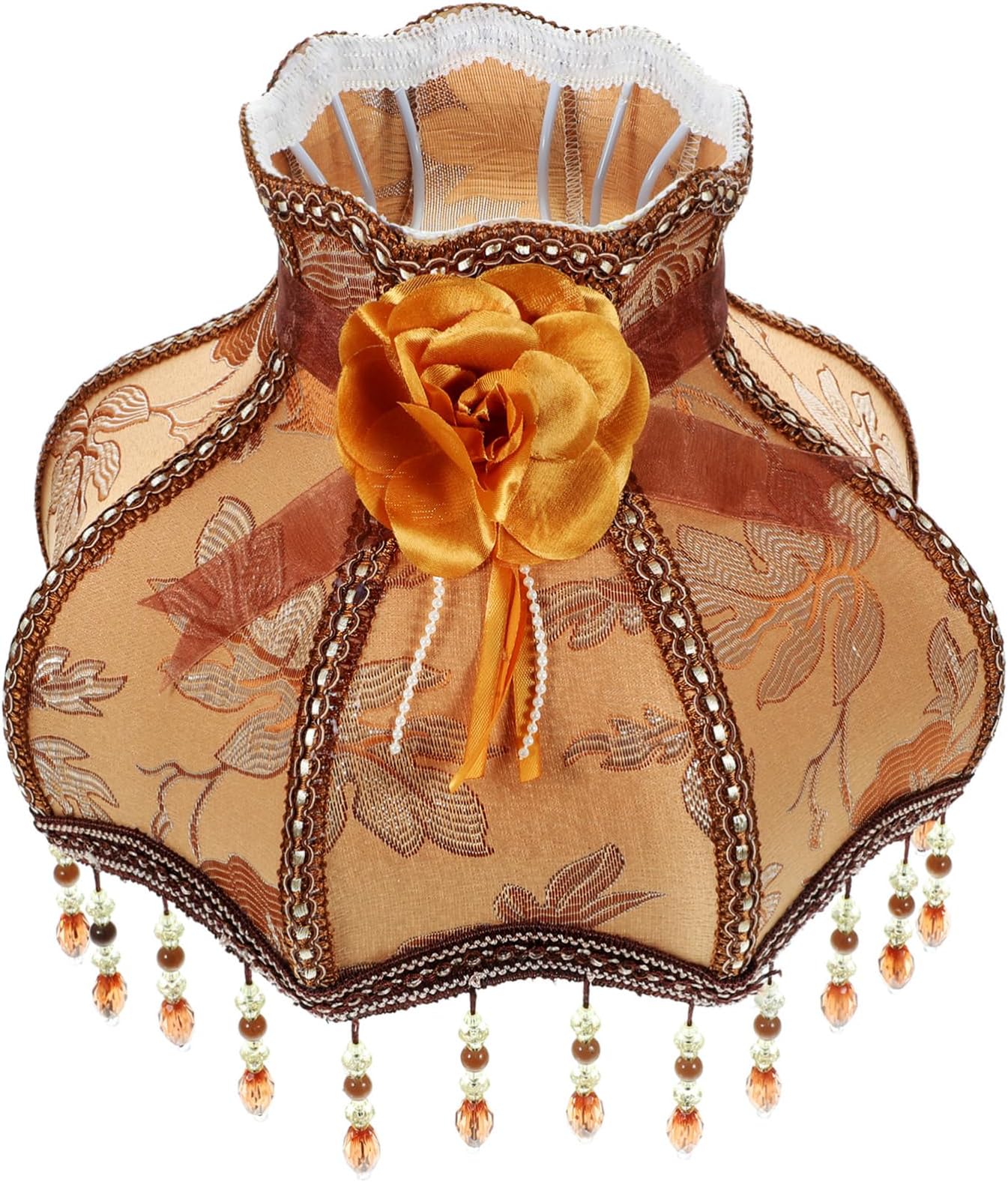 Lurrose Victorian Lamp Shade Fancy Lamp Shades Bell Lamp Shades Antique ...