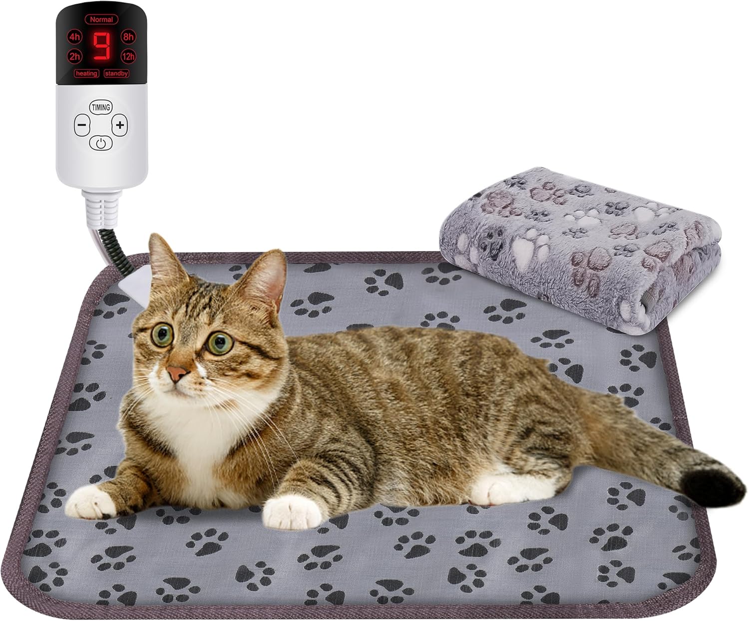 Amazon.com : UPSKY Pet Heating Pad 9 Adjustable Temperature Cat Dog ...