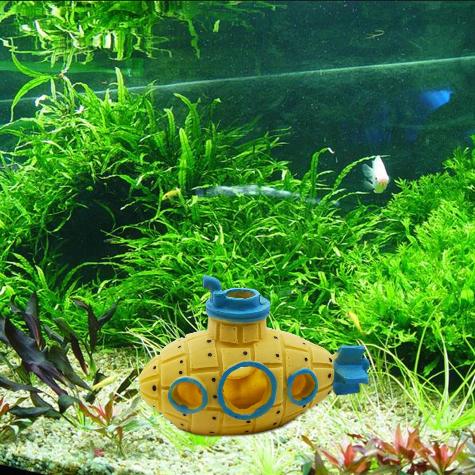 Snapklik.com : Saim Little Cute Retro Submarine Aquarium Decoration ...