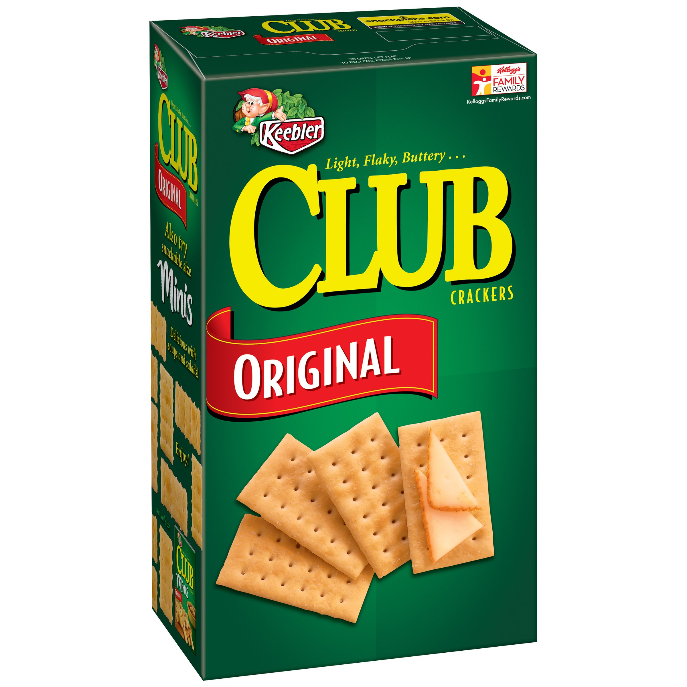 Amazon.com: Keebler, Club Original Crackers, 16 oz