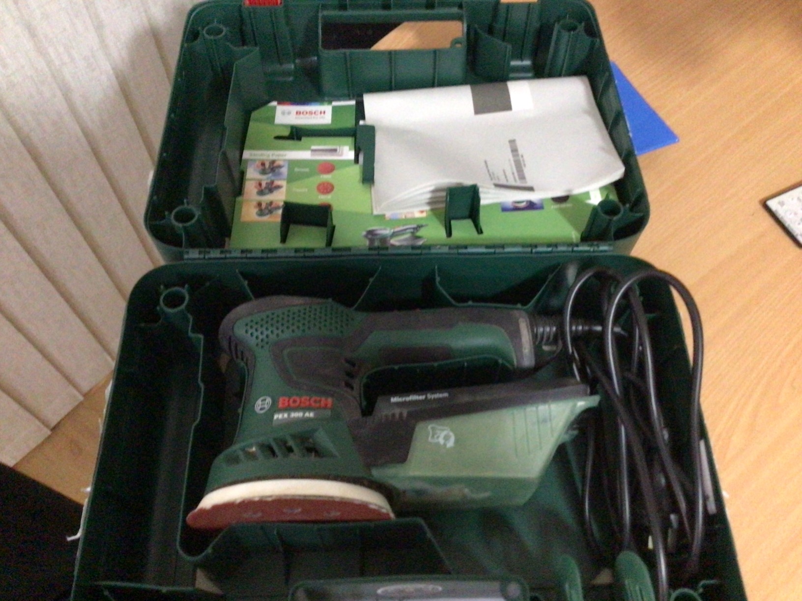 Bosch 270W Electric Random Orbital Sander Polisher 125 mm, Speed ...