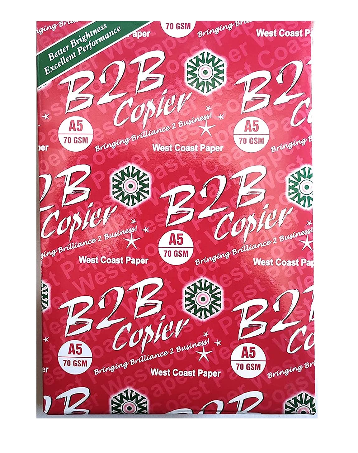 B2B A5 Copier/Printer paper, A5 Size (Half of A4 size) (1Reams ...